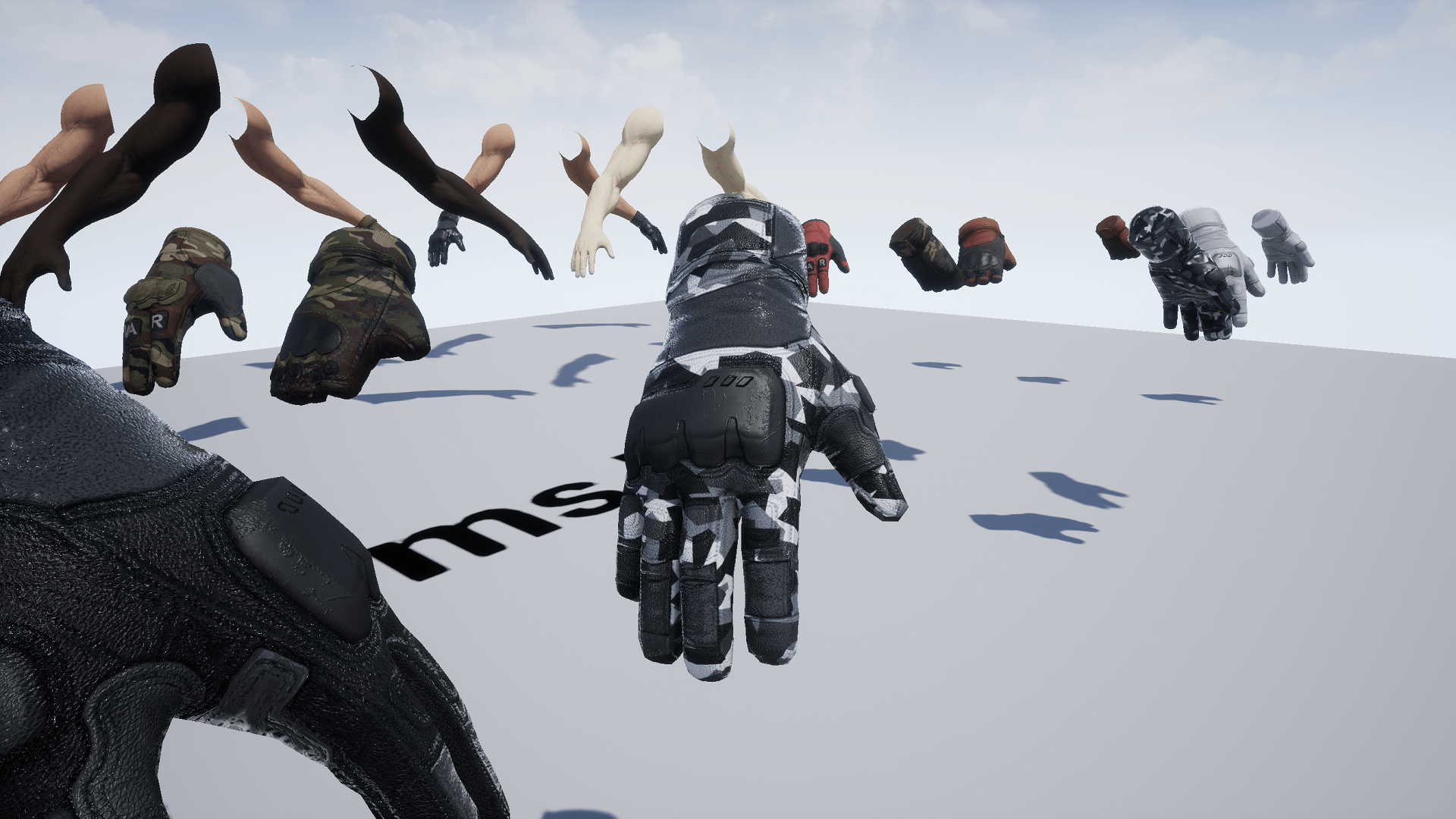 LEAKED GAME ASSETS - FPS Arms Pack