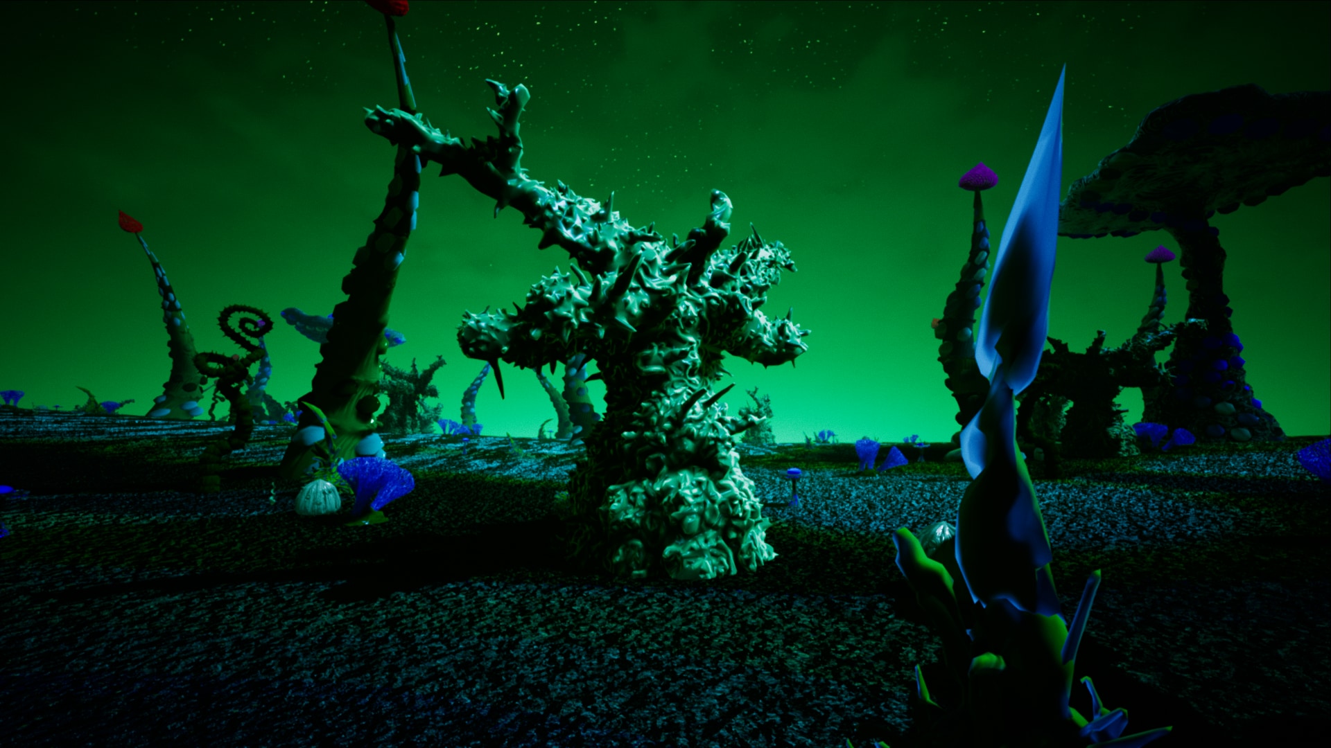 Alien Wonderland : Asset Pack 1 in Environments - UE Marketplace