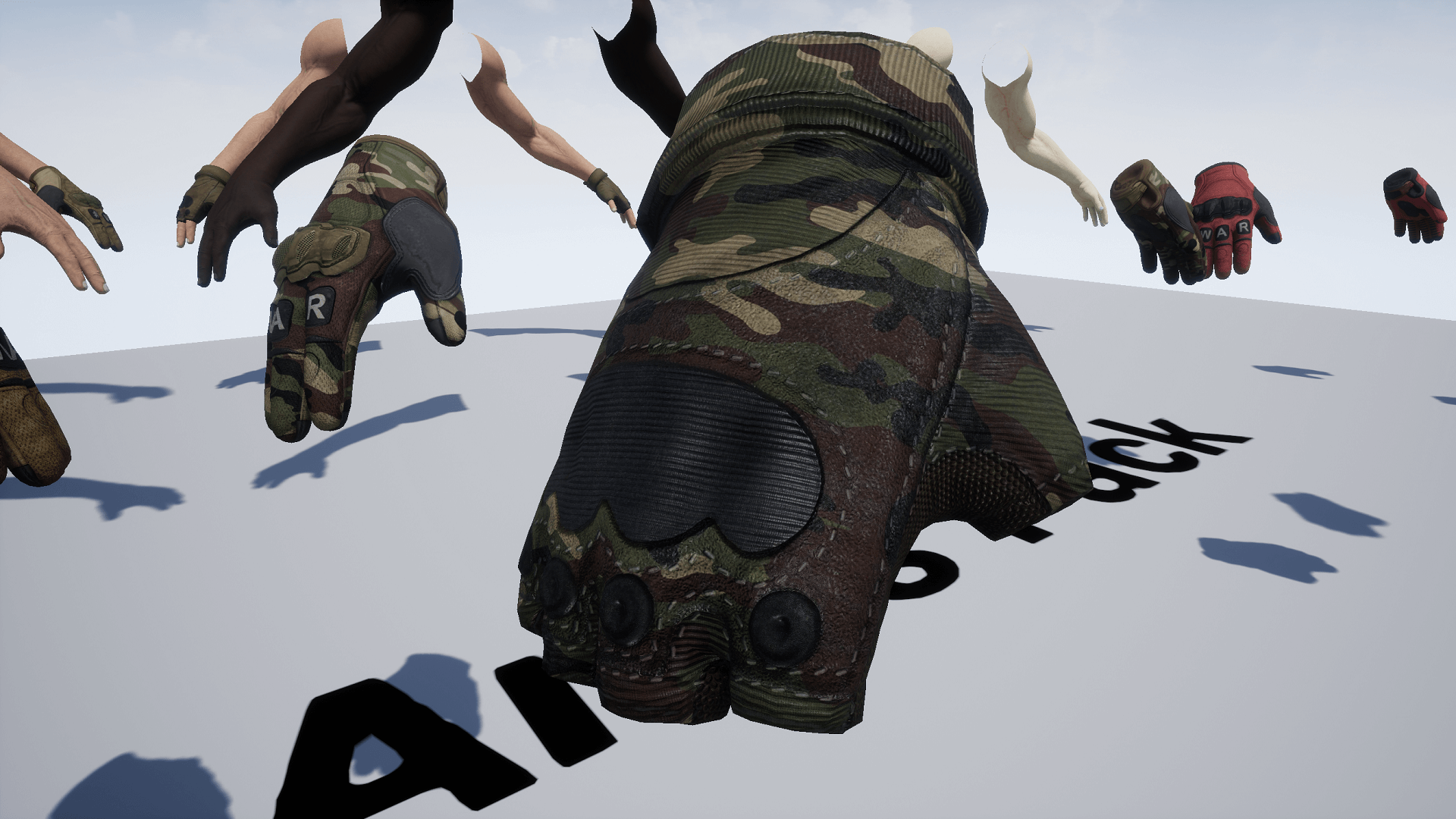 LEAKED GAME ASSETS - FPS Arms Pack