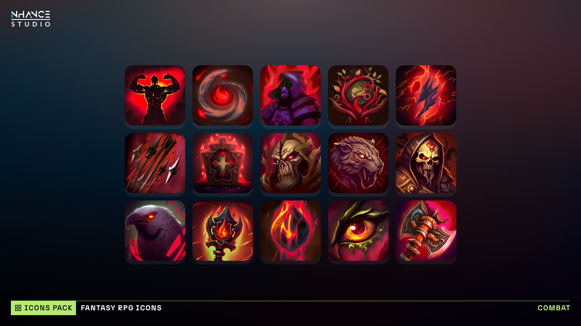 Fantasy Rpg Icons Pack 2 In 2d Assets Ue Marketplace