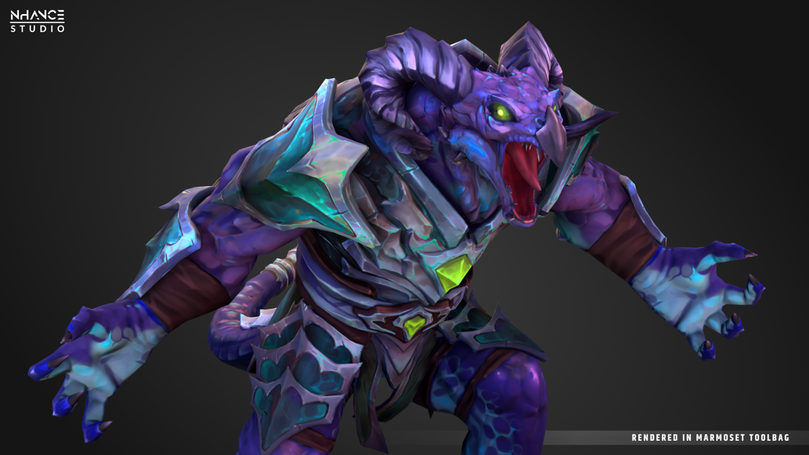 Stylized Fantasy Dragon Brute in Characters - UE Marketplace