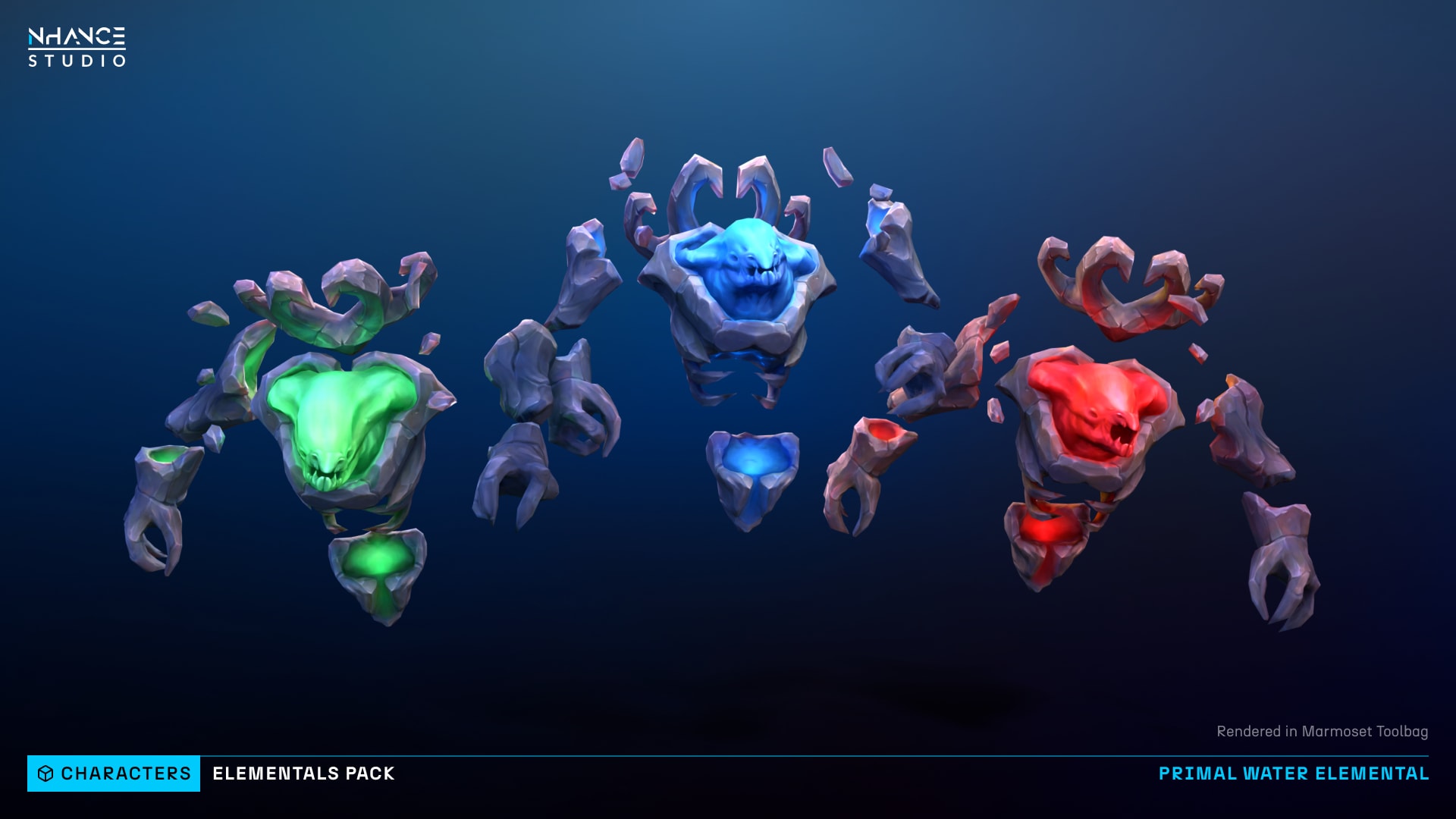 Stylized Fantasy Elementals Pack #3 in Characters - UE Marketplace