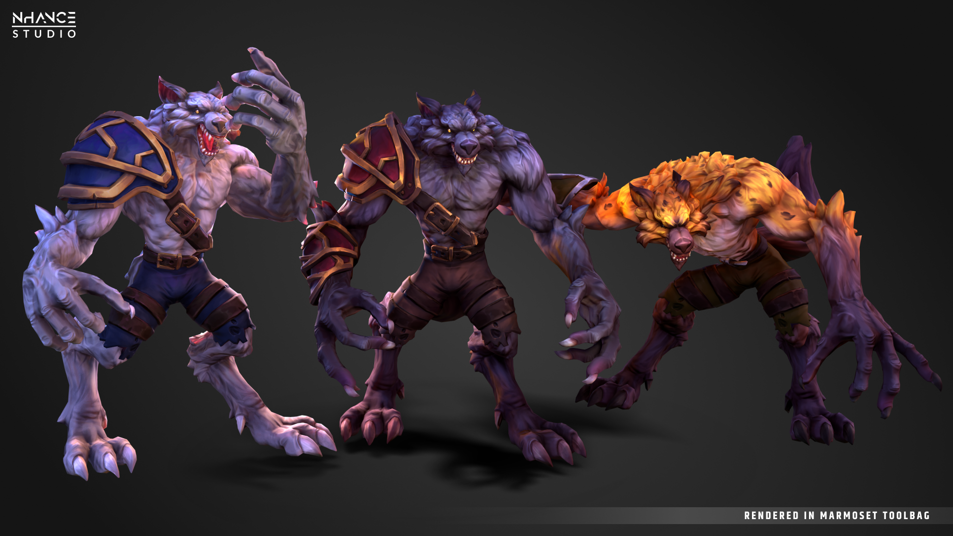 Stylized Fantasy Werewolf in Characters - UE Marketplace