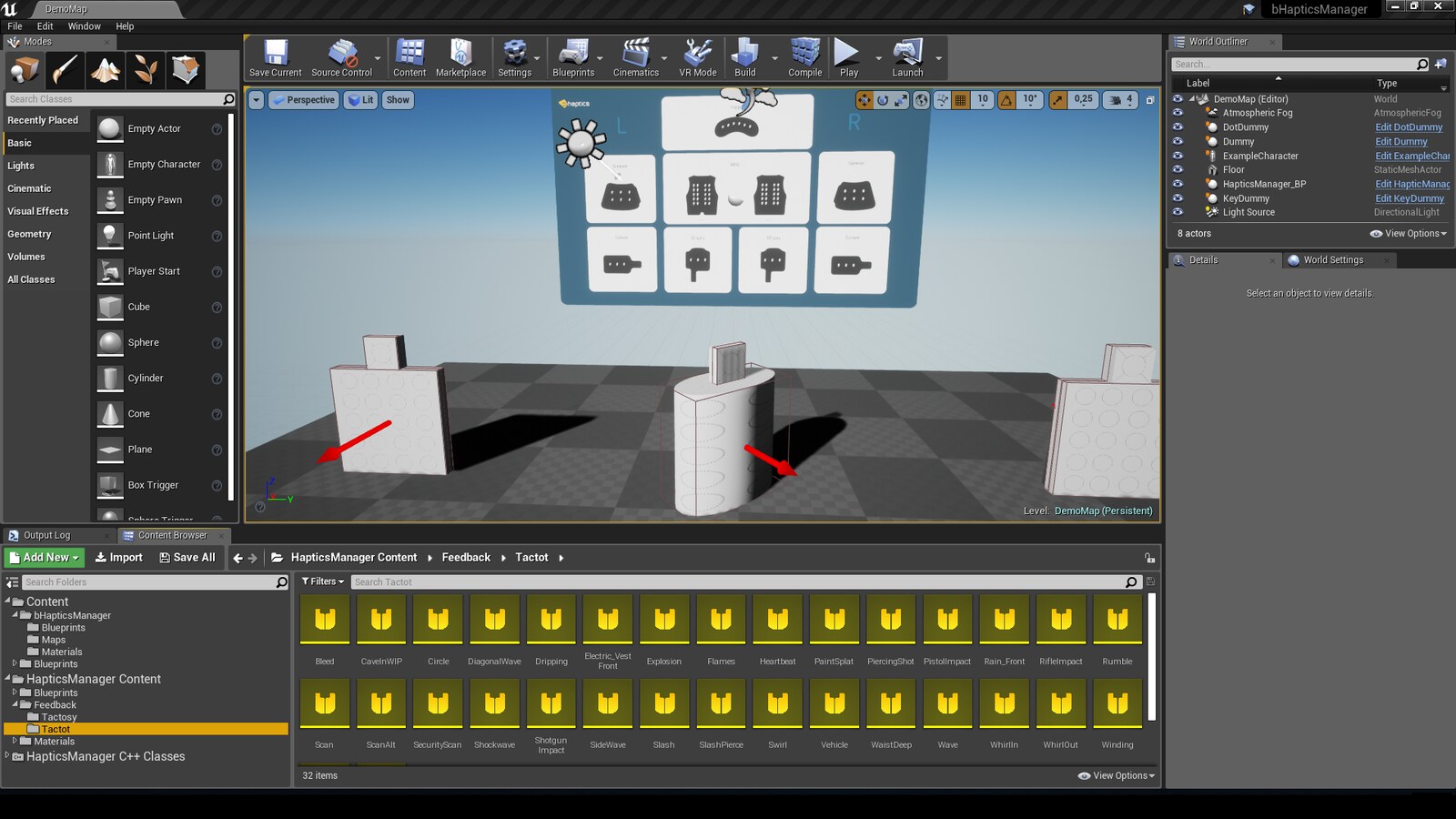 bHaptics Haptic Manager by bHaptics Inc. in Code Plugins - UE4 Marketplace