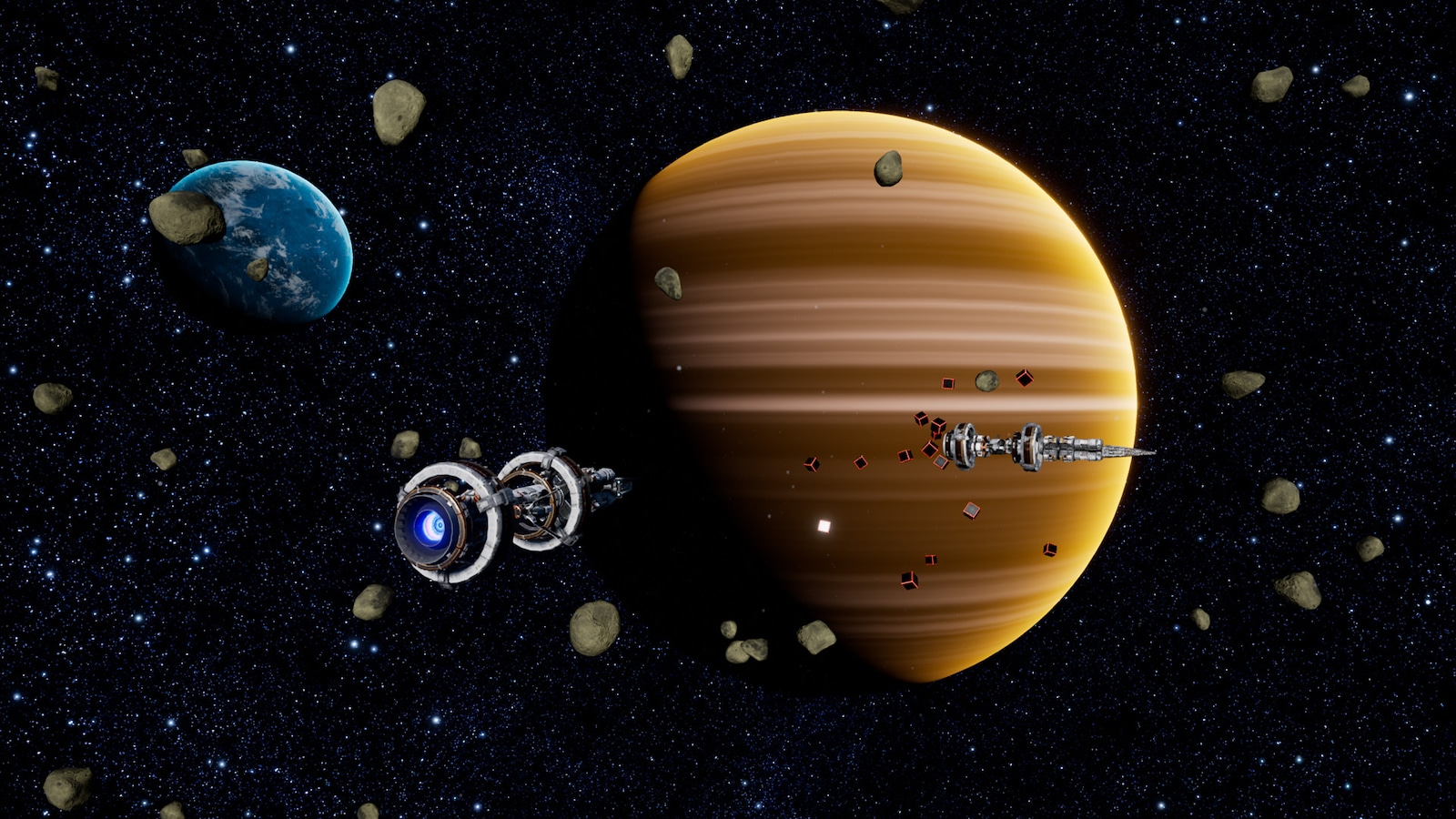 SciFi Colony Starship with Flight System in Blueprints - UE Marketplace