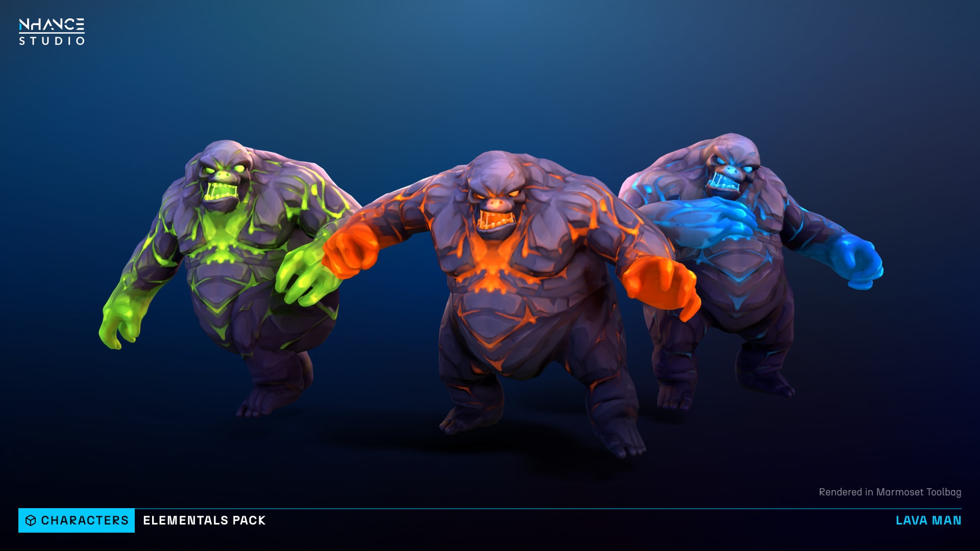 Stylized Fantasy Elementals Pack #3 in Characters - UE Marketplace