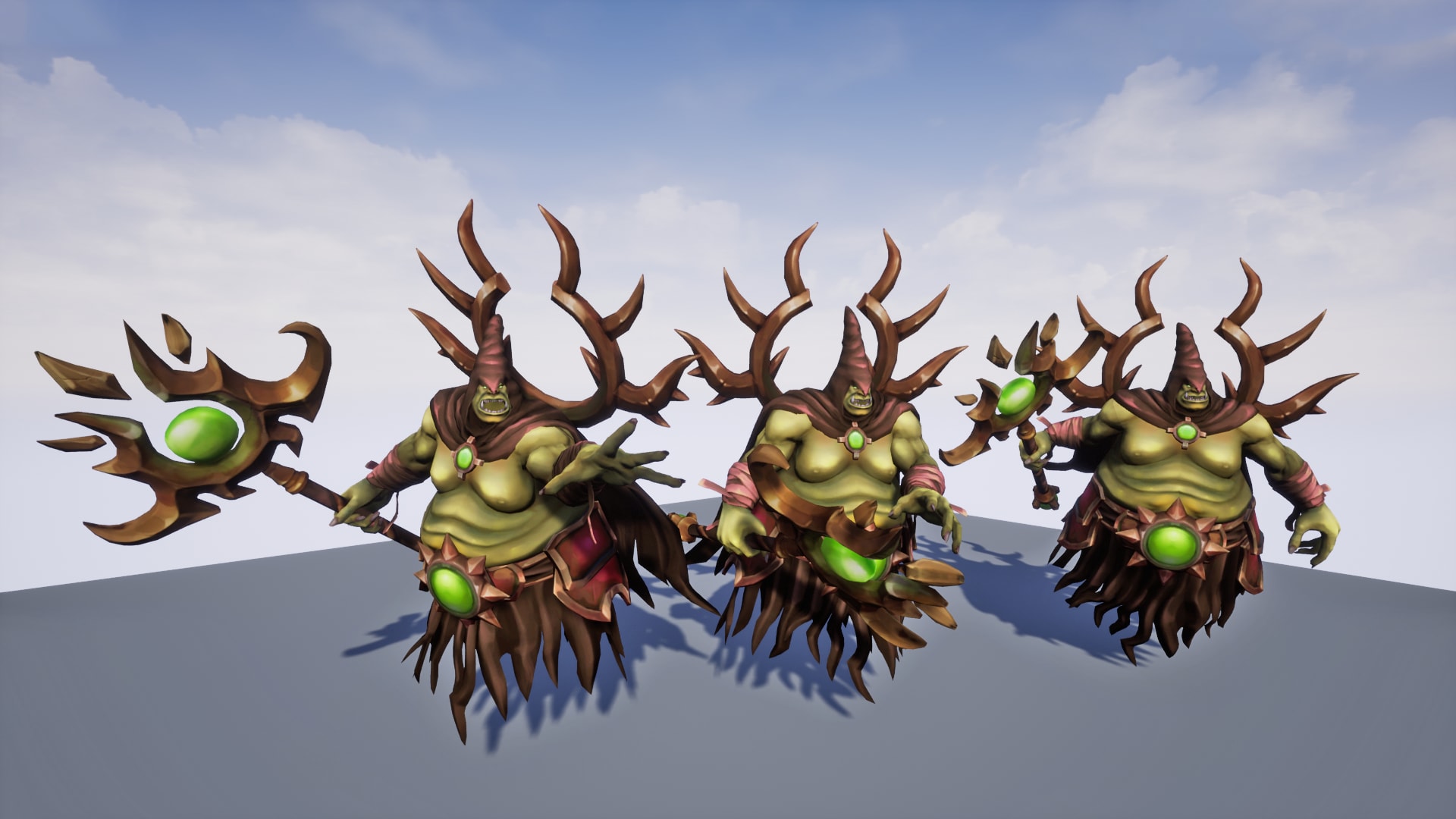 Stylized Demon Summoner in Characters - UE Marketplace