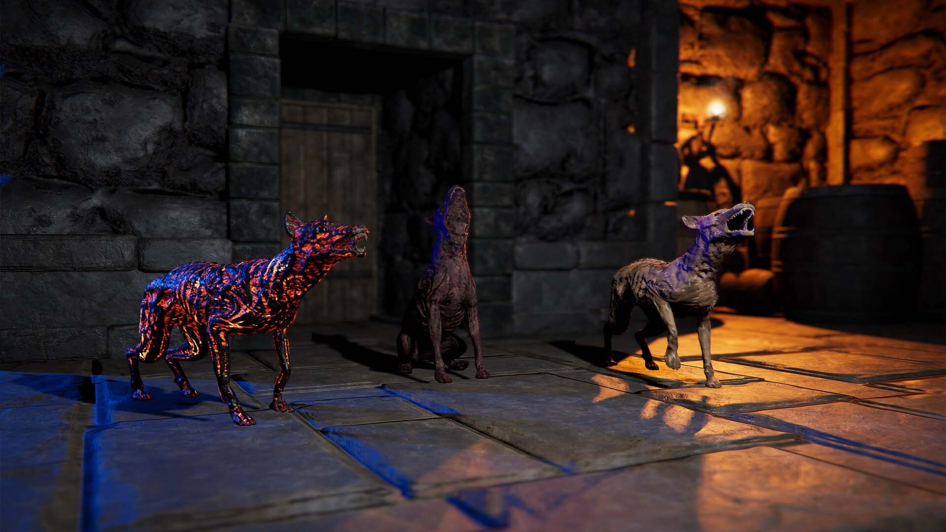 Demon Dog - Fantasy RPG Wolf Character in Characters - UE Marketplace