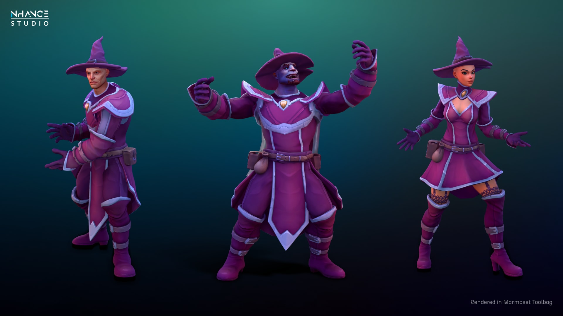 Stylized Fantasy Wizard Outfit, 카테고리 캐릭터 - UE 마켓플레이스