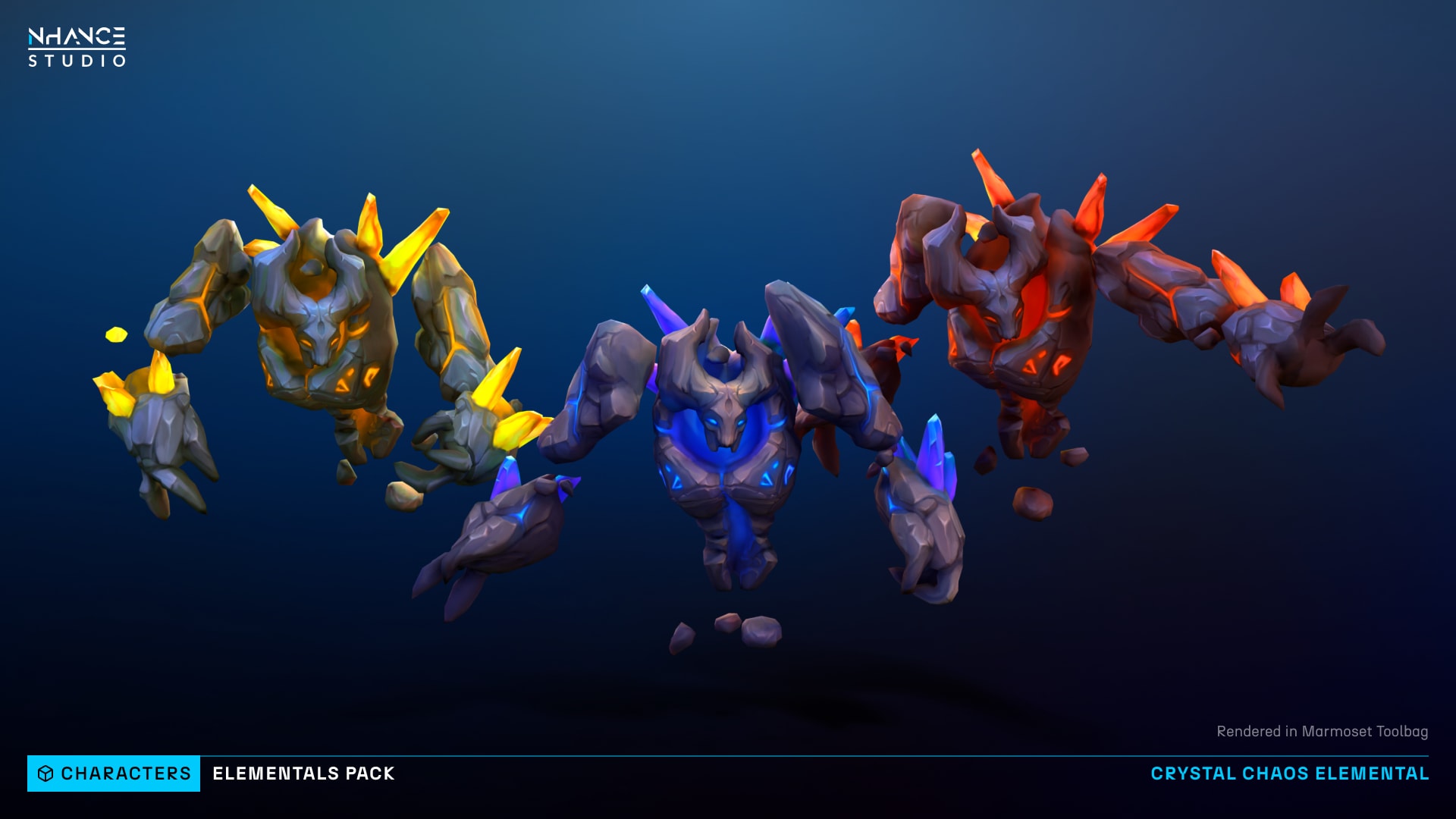 Stylized Fantasy Elementals Pack #3 in Characters - UE Marketplace