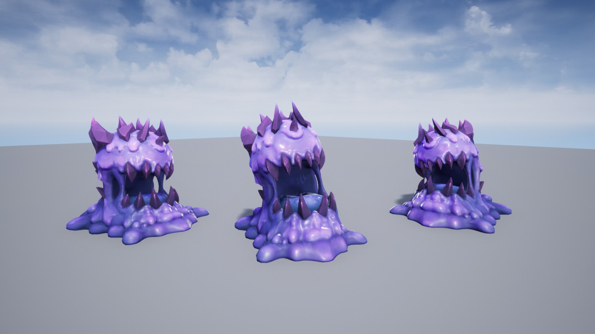 Stylized Fantasy Fire Slime in Characters - UE Marketplace