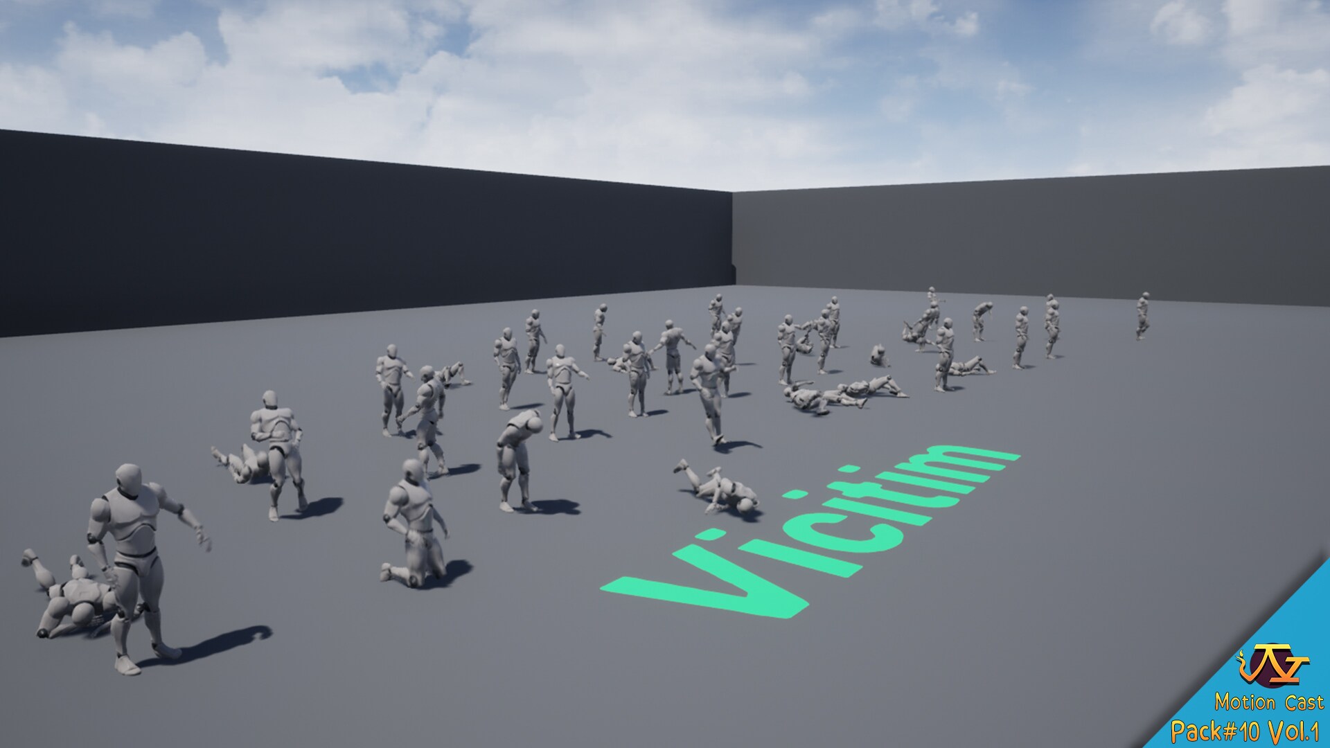 Stealth Kills animations (Motion Cast#10 Vol.1) in Animations - UE ...