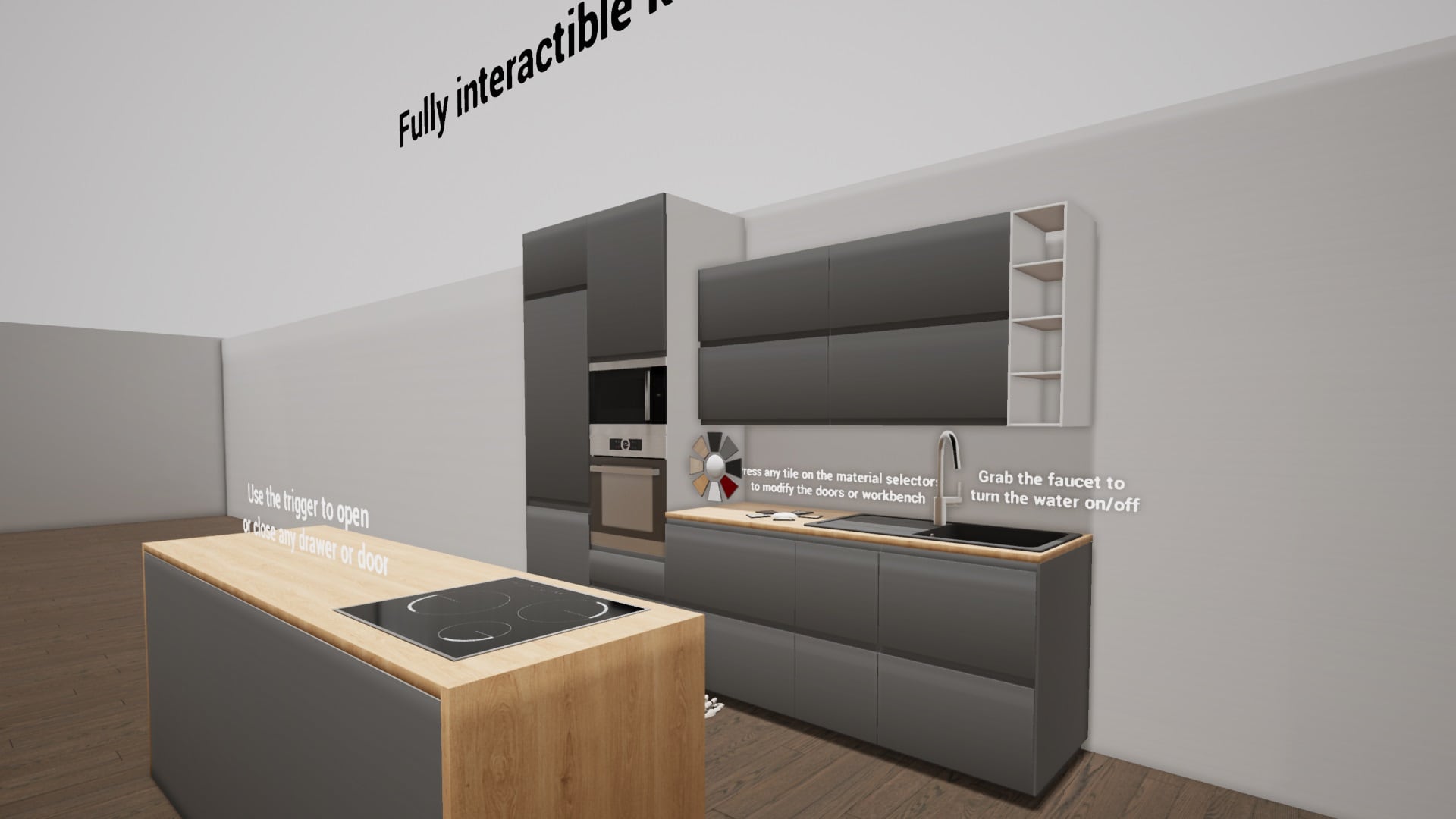 VR Kitchen Showroom in Architectural Visualization - UE Marketplace