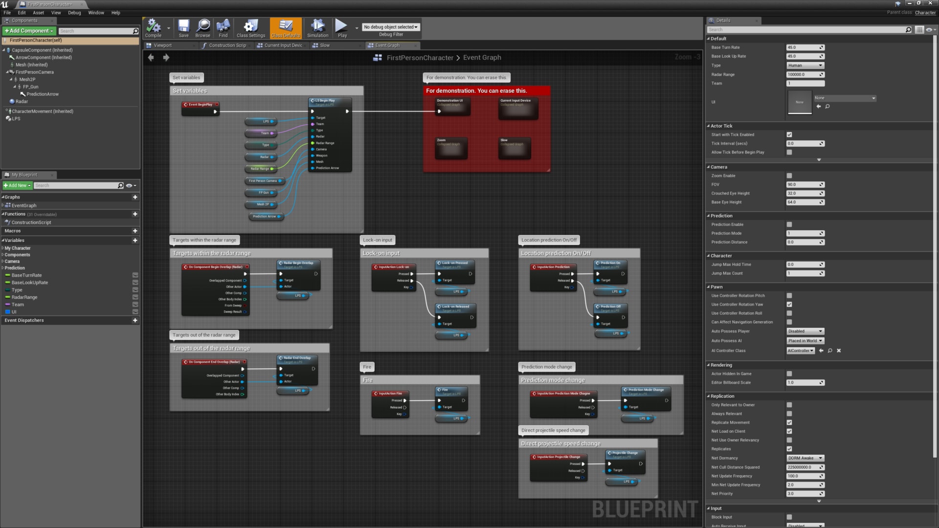 Location Prediction System in Blueprints - UE Marketplace