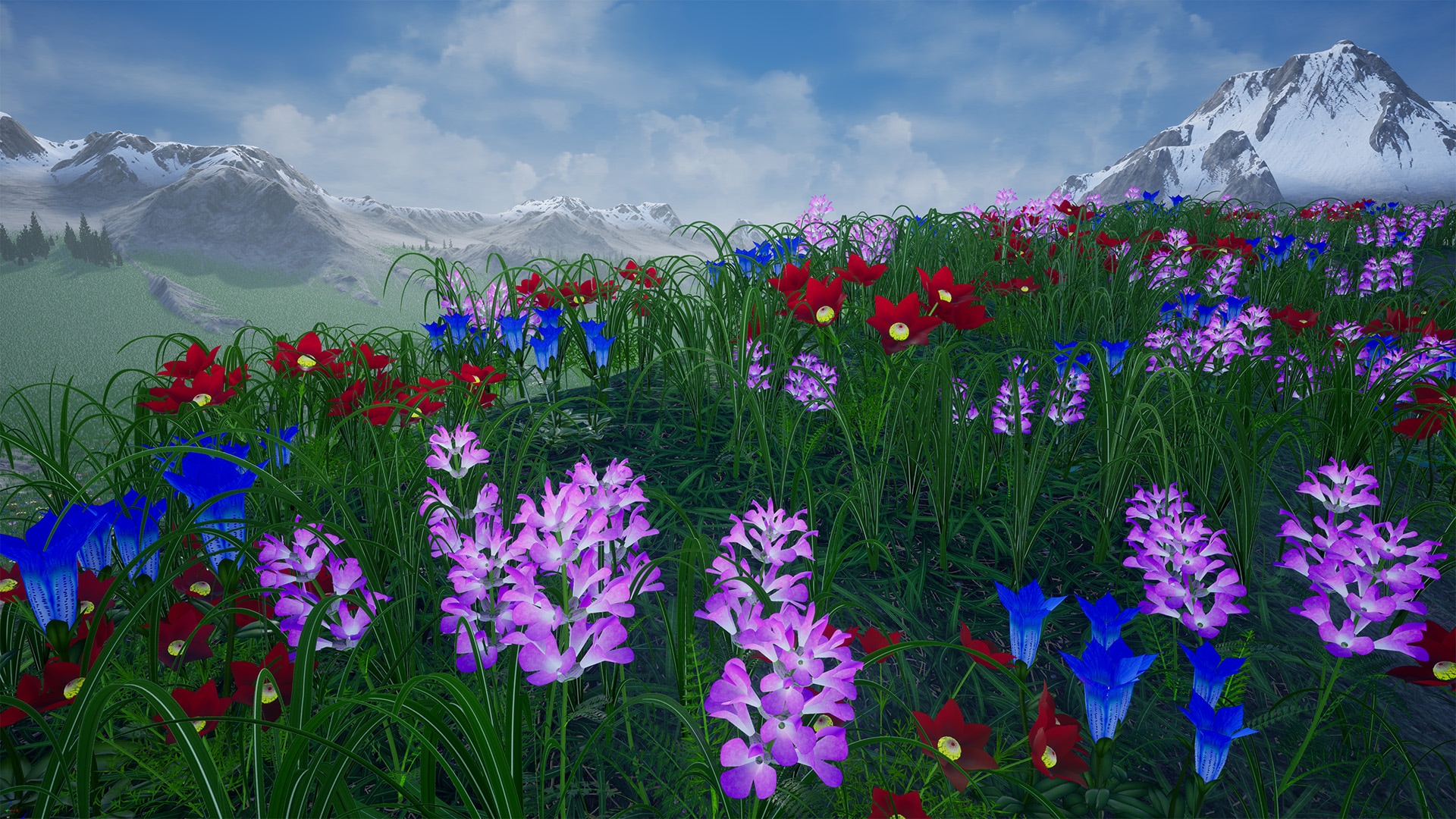 Alpine Meadow in Environments - UE Marketplace