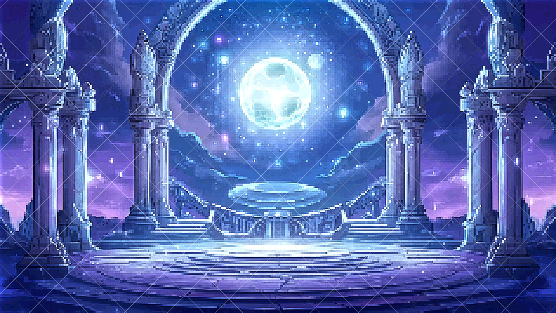 BACKGROUND - Pixel Battle Arena 2 in 2D Assets - UE Marketplace