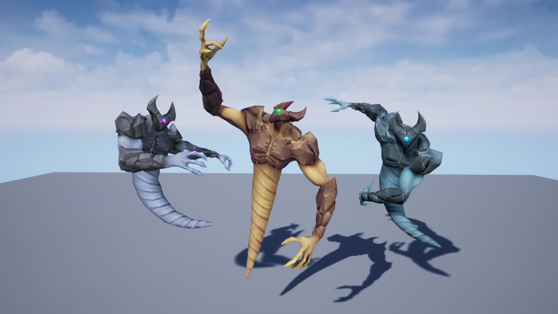 Stylized Fantasy Stone Elemental in Characters - UE Marketplace