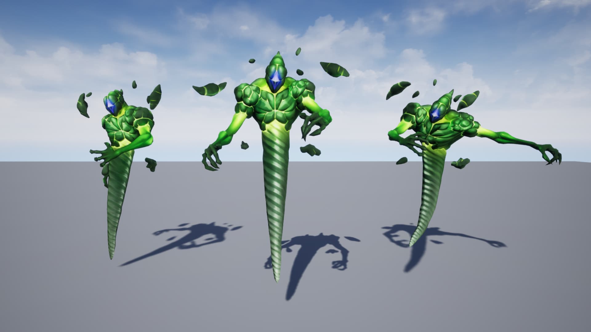 Stylized Fantasy Storm Elemental in Characters - UE Marketplace