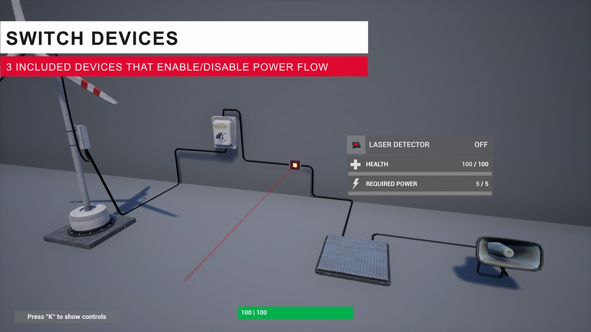 Player Electricity System Unreal Engine Asset