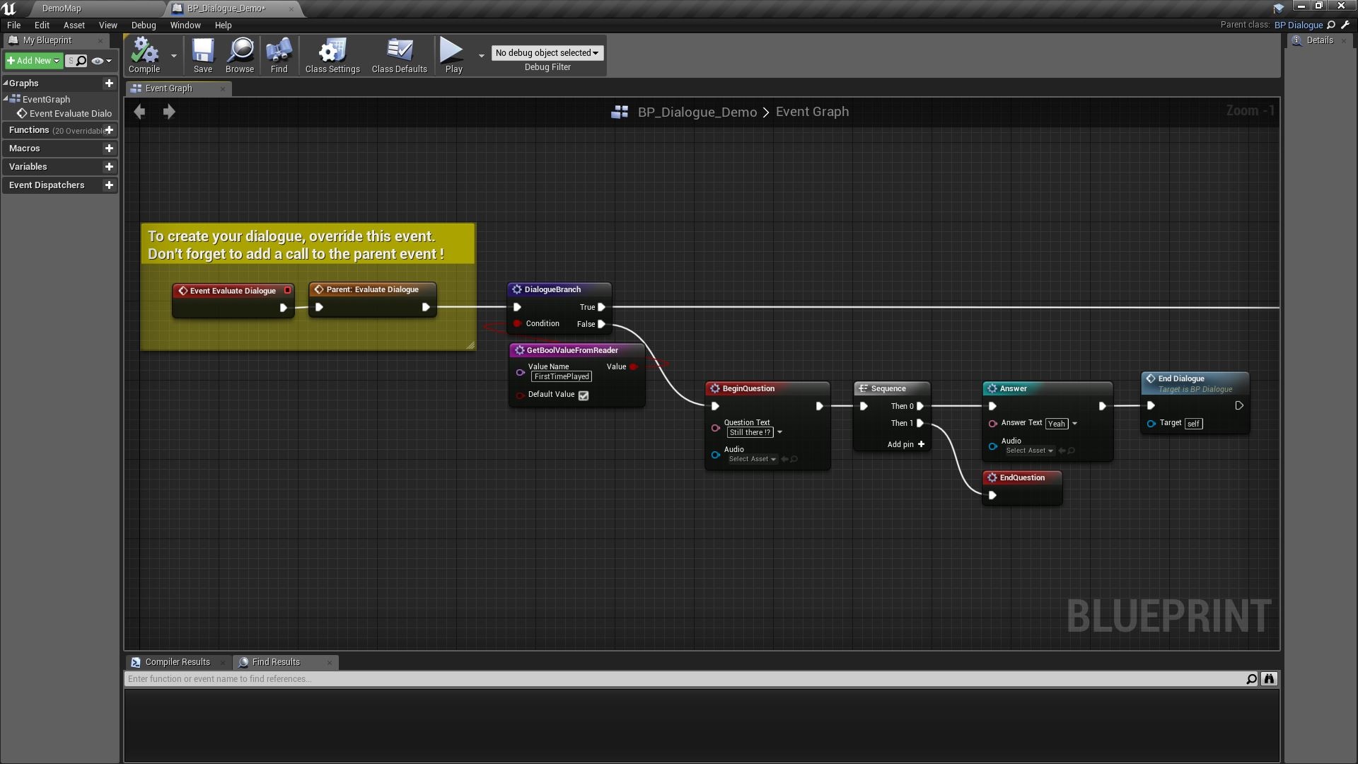 Modular Quest And Dialogue System in Blueprints - UE Marketplace