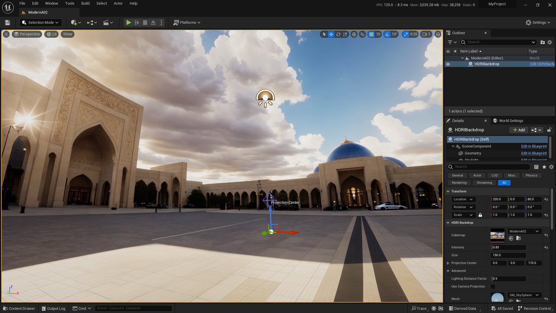 Modern Architecture HDRI in Textures - UE Marketplace