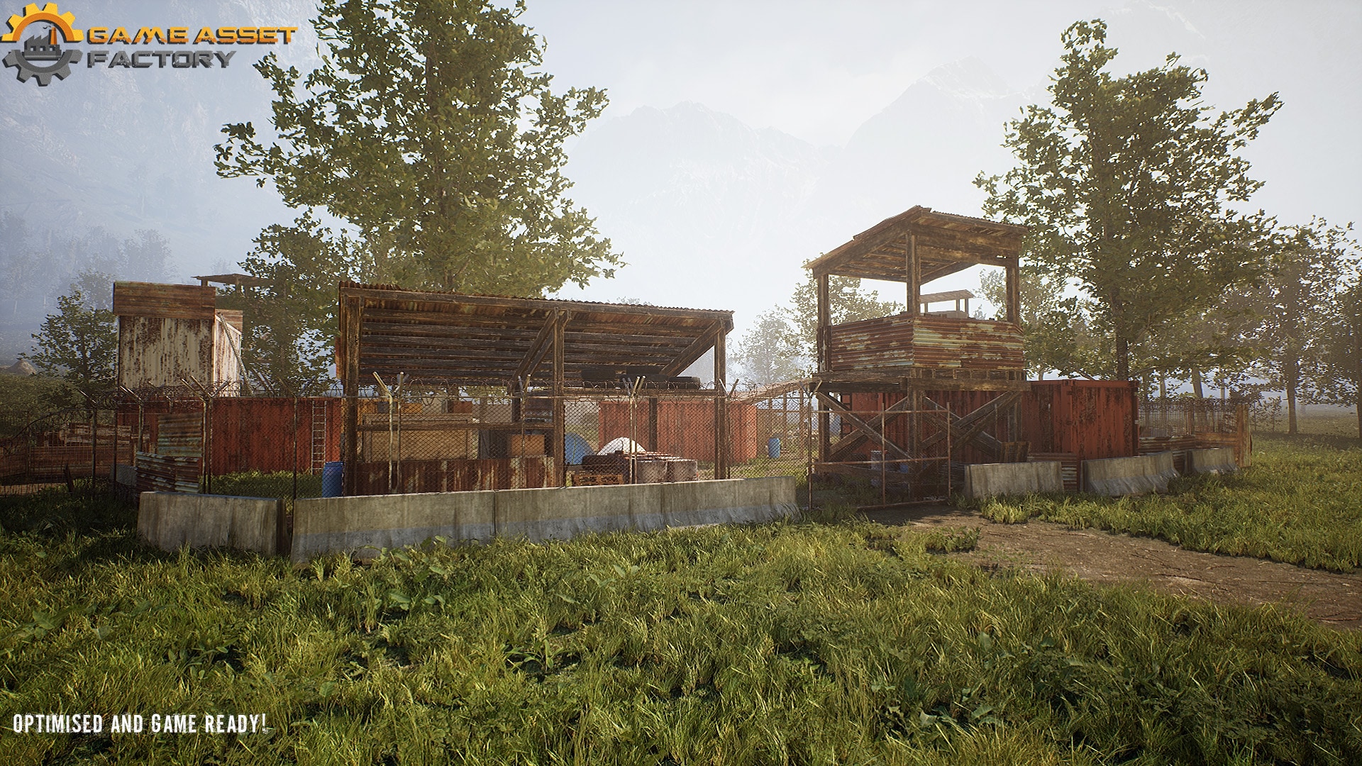 Post Apocalyptic Survival Camp In Environments Ue Marketplace