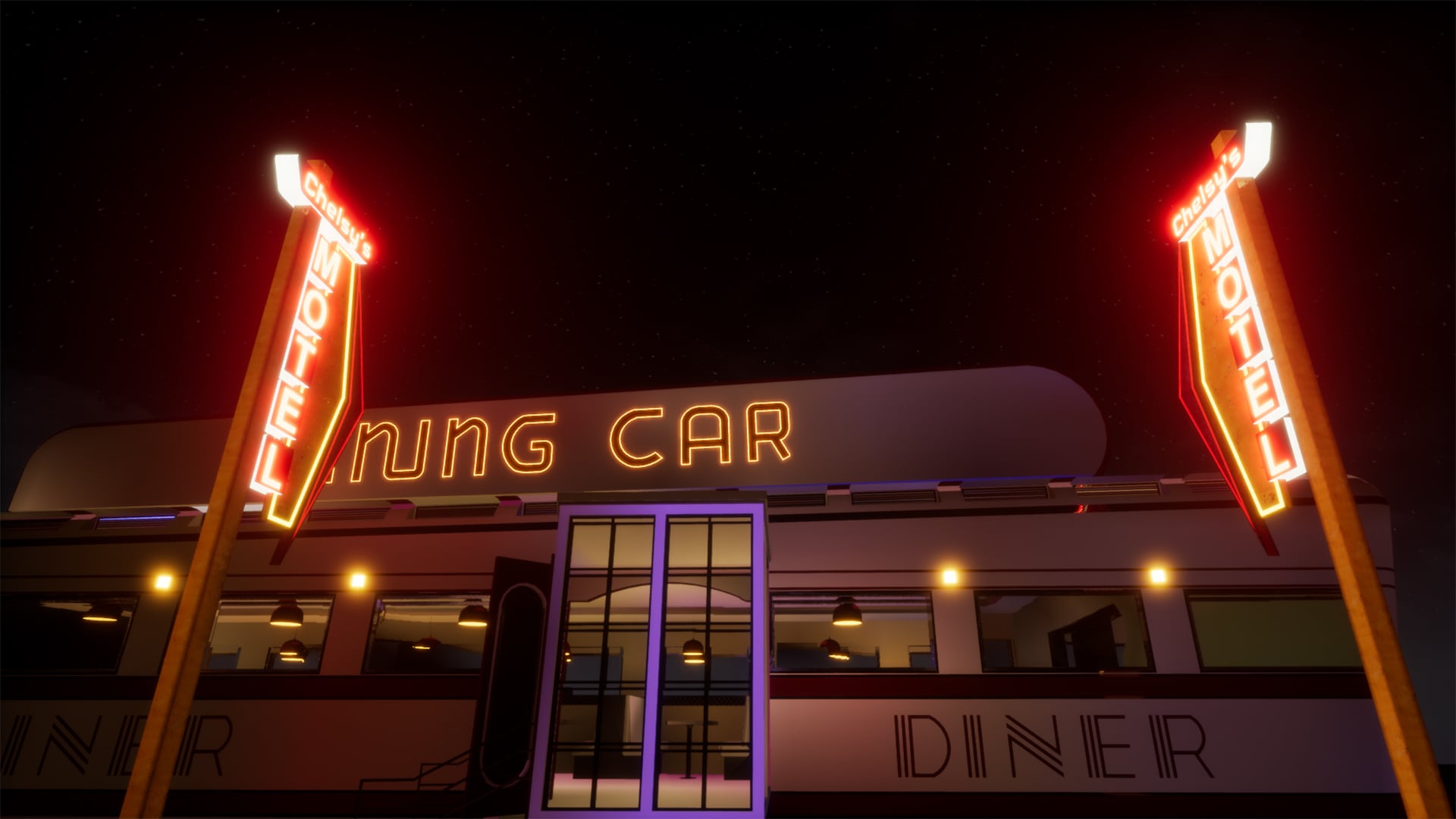 Vintage Diner Neon Signs