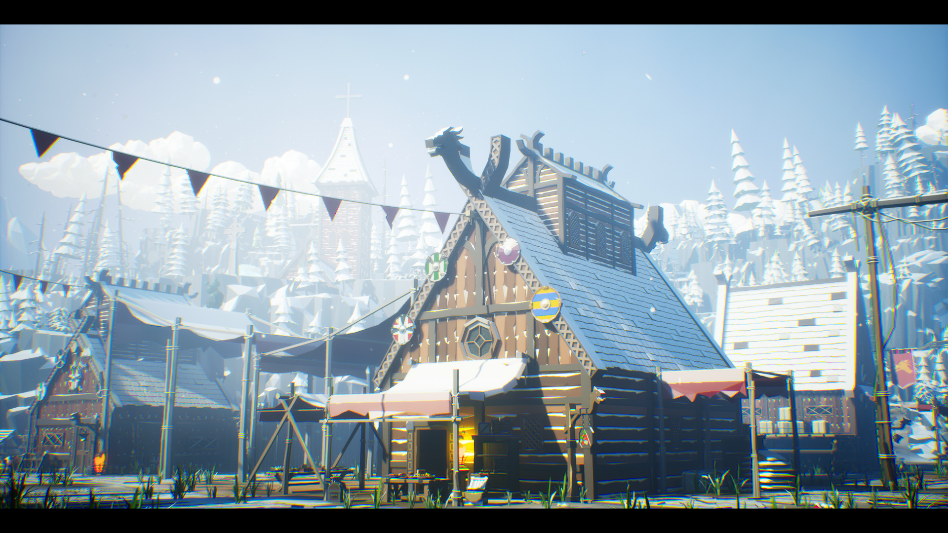 Low Poly Viking World