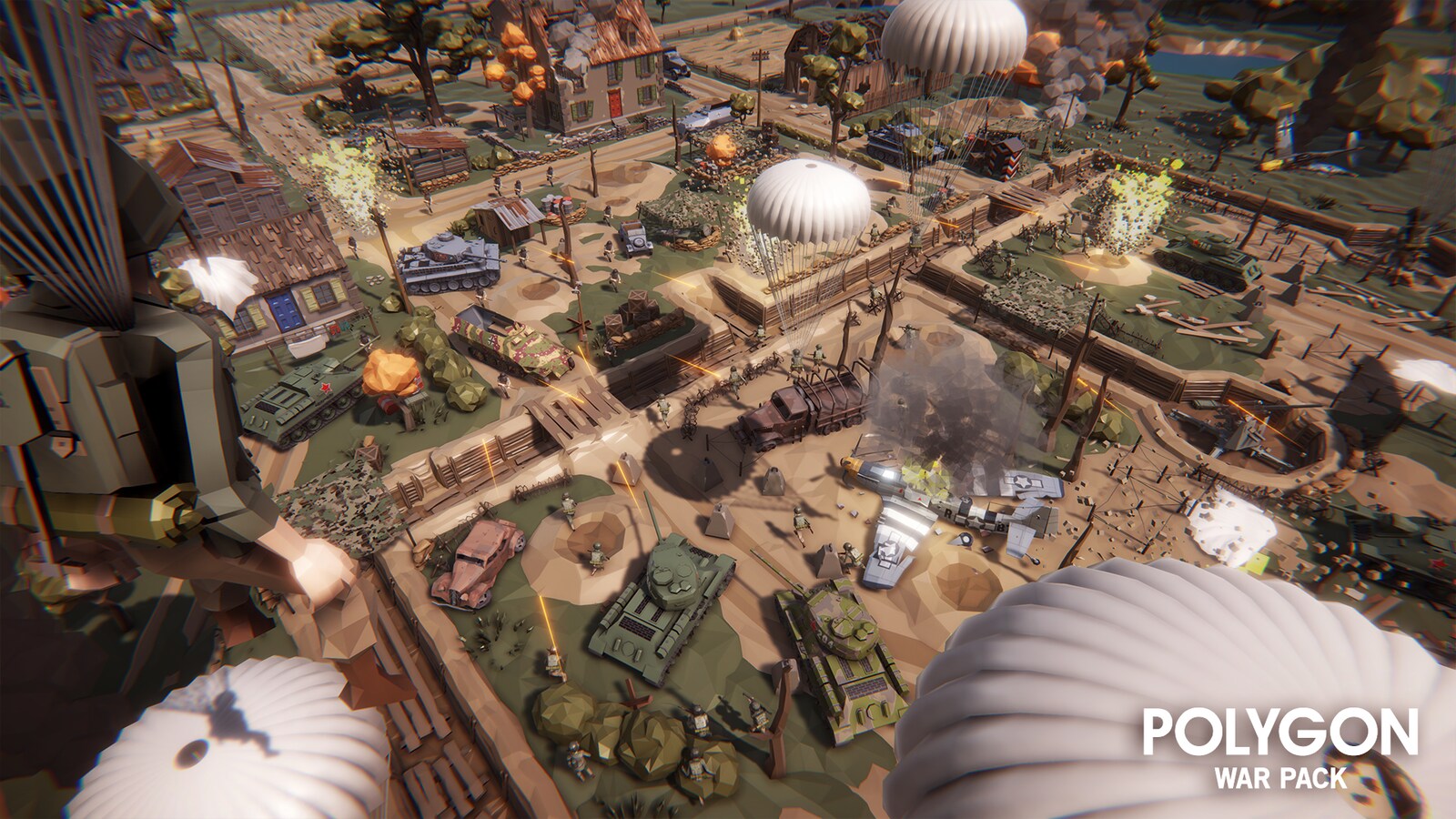 POLYGON - War Pack in Environments - UE Marketplace