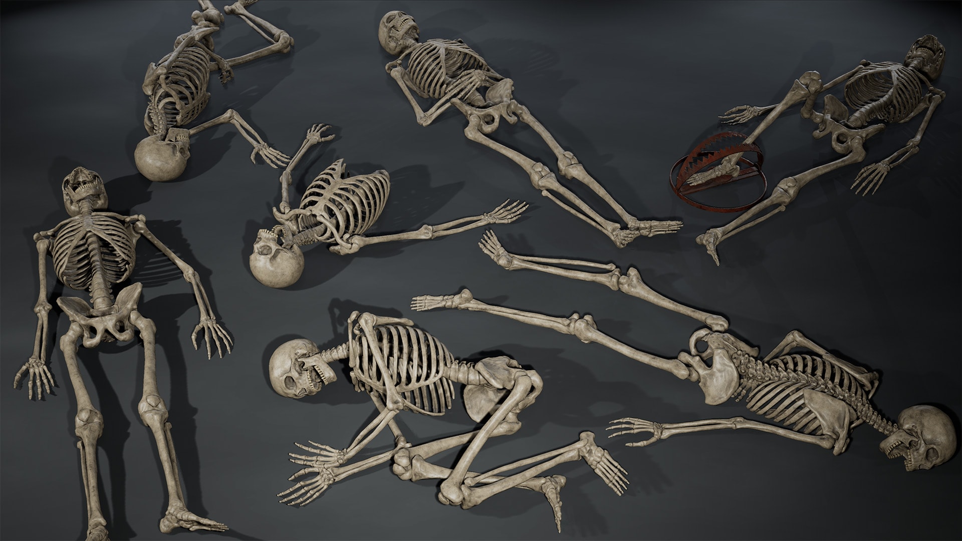 Skeleton Bones Unreal Engine Asset