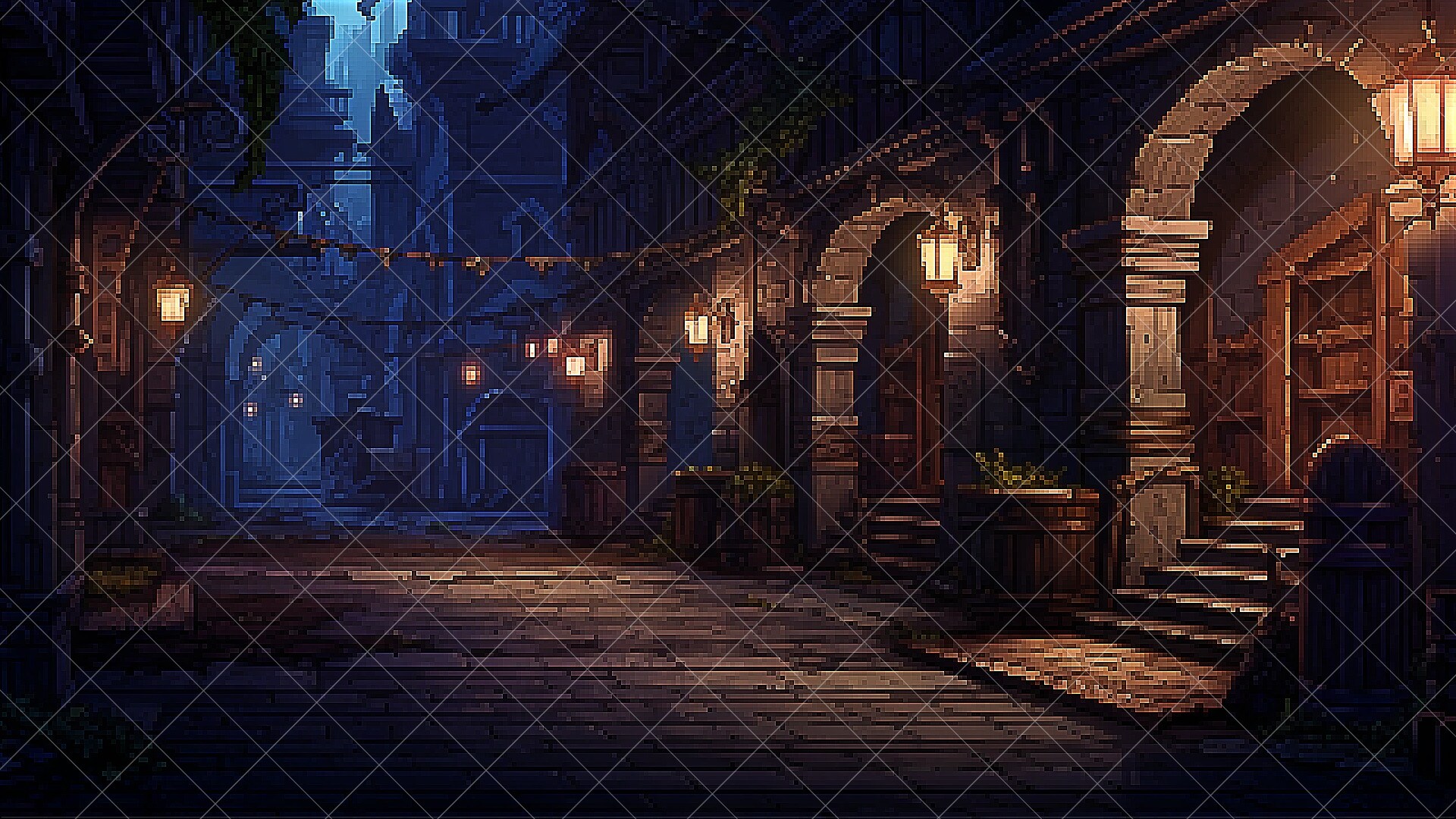 BACKGROUND - Pixel Alleyway 2 in 2D Assets - UE Marketplace