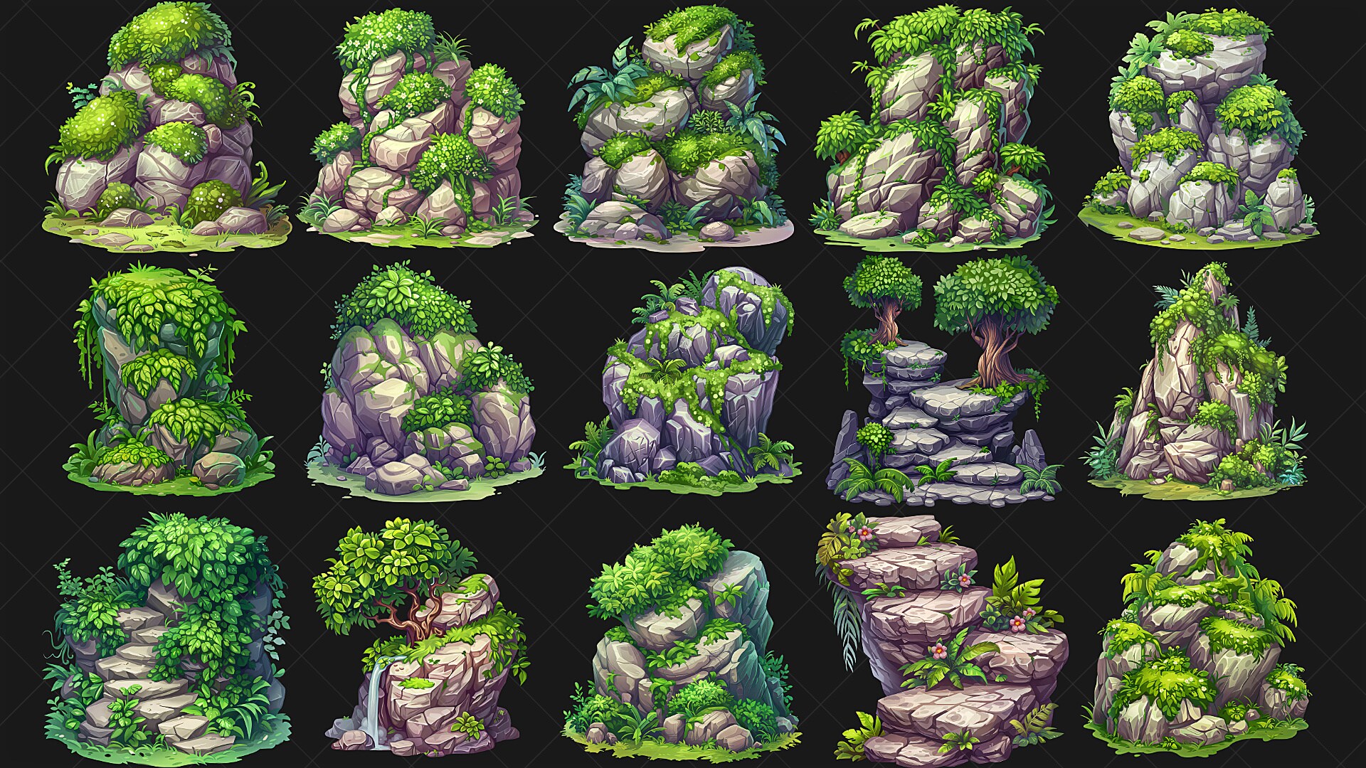 SPRITE - Fantasy Forest 1 in 2D Assets - UE Marketplace