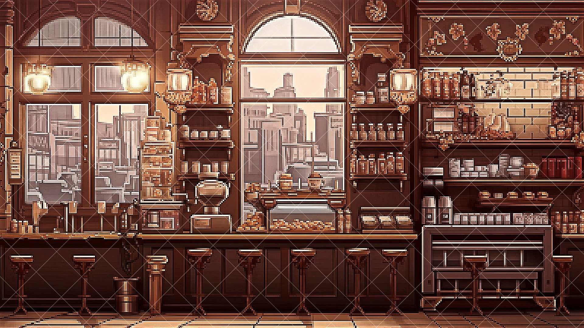 BACKGROUND - Pixel Cafe 2 in 2D Assets - UE Marketplace