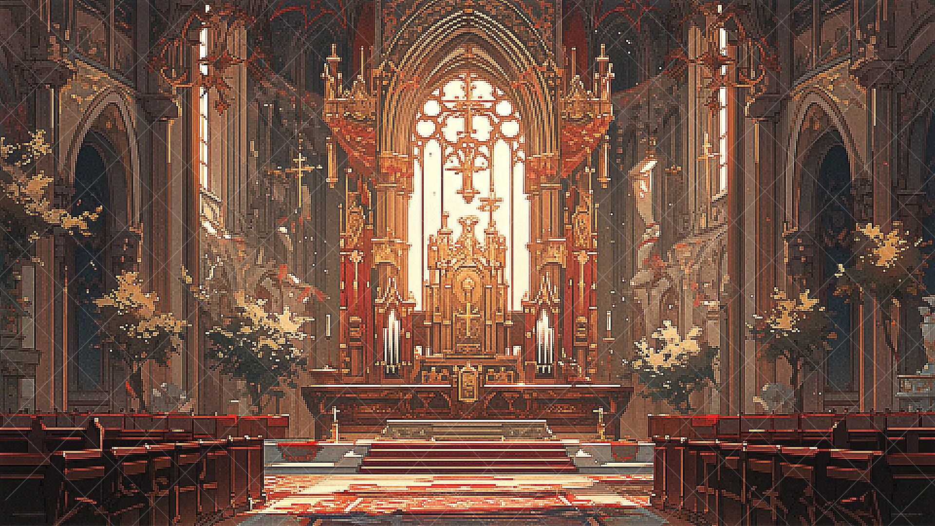 BACKGROUND - Pixel Medieval 1 in 2D Assets - UE Marketplace