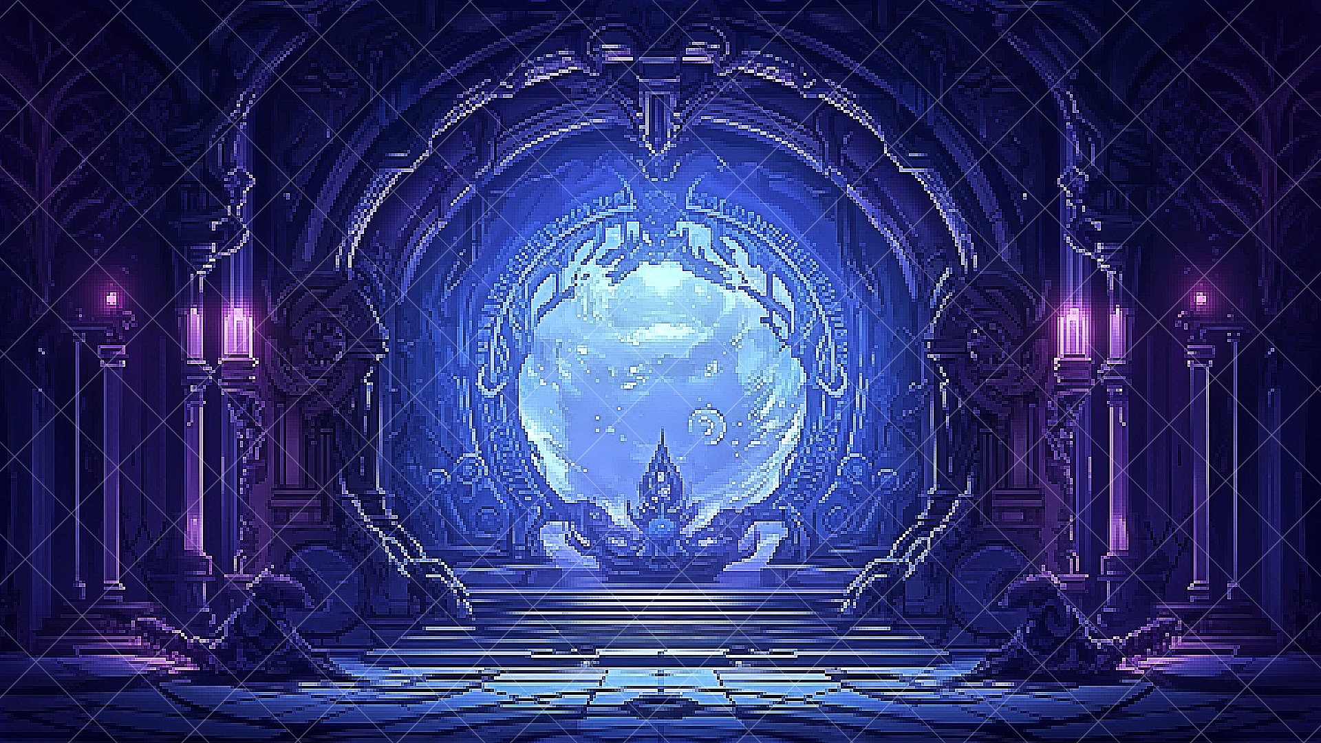 BACKGROUND - Pixel Portal 2 in 2D Assets - UE Marketplace