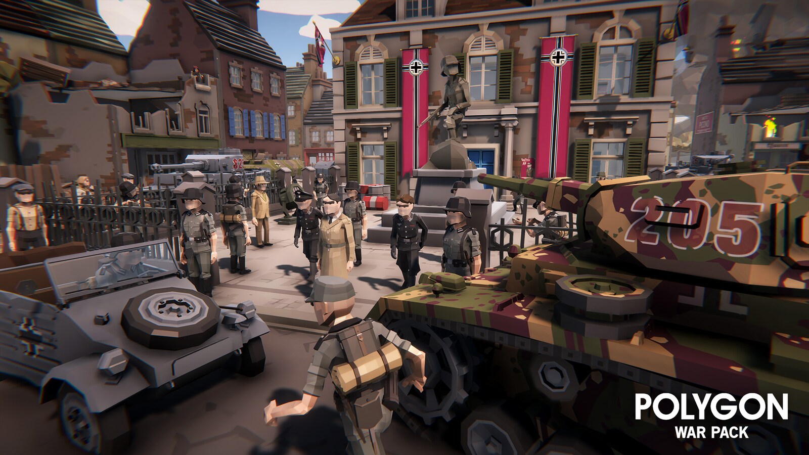 POLYGON - War Pack in Environments - UE Marketplace