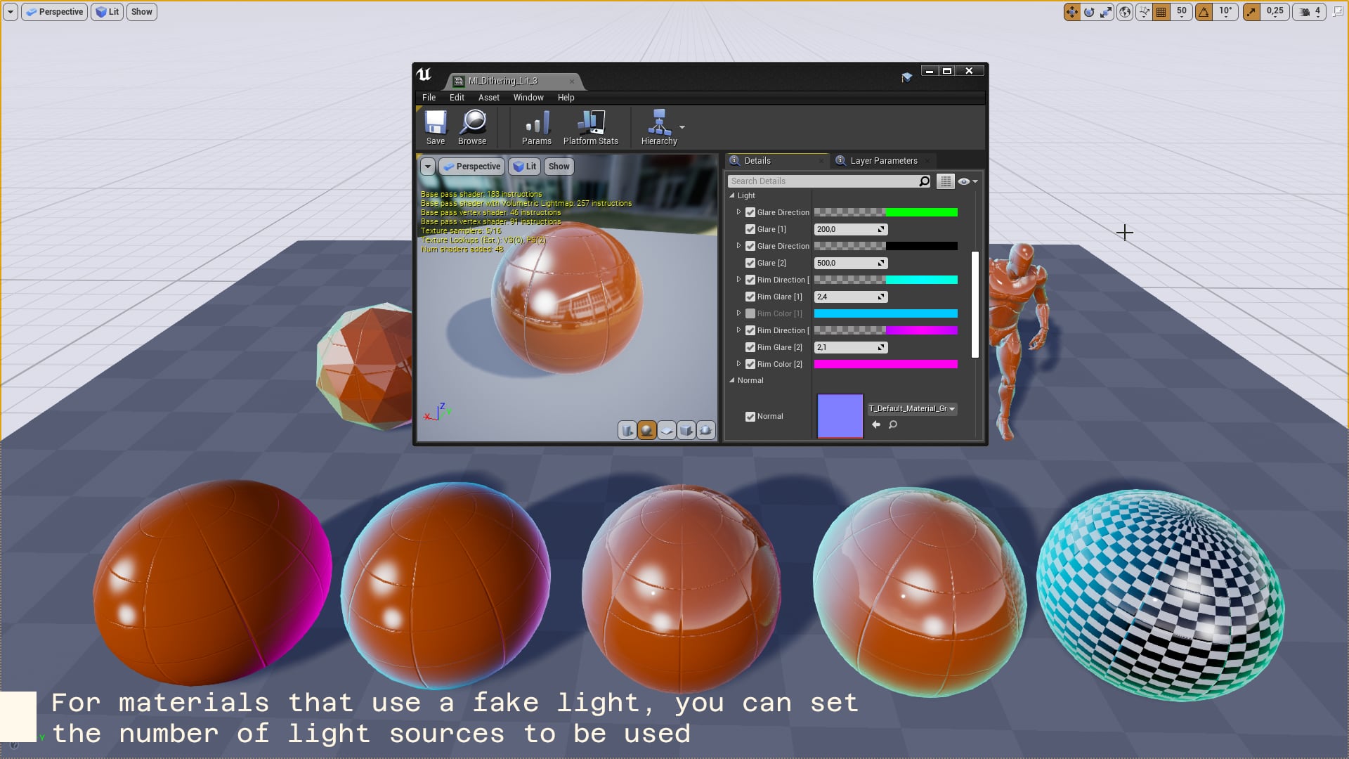Dithering Shader In Materials Ue Marketplace