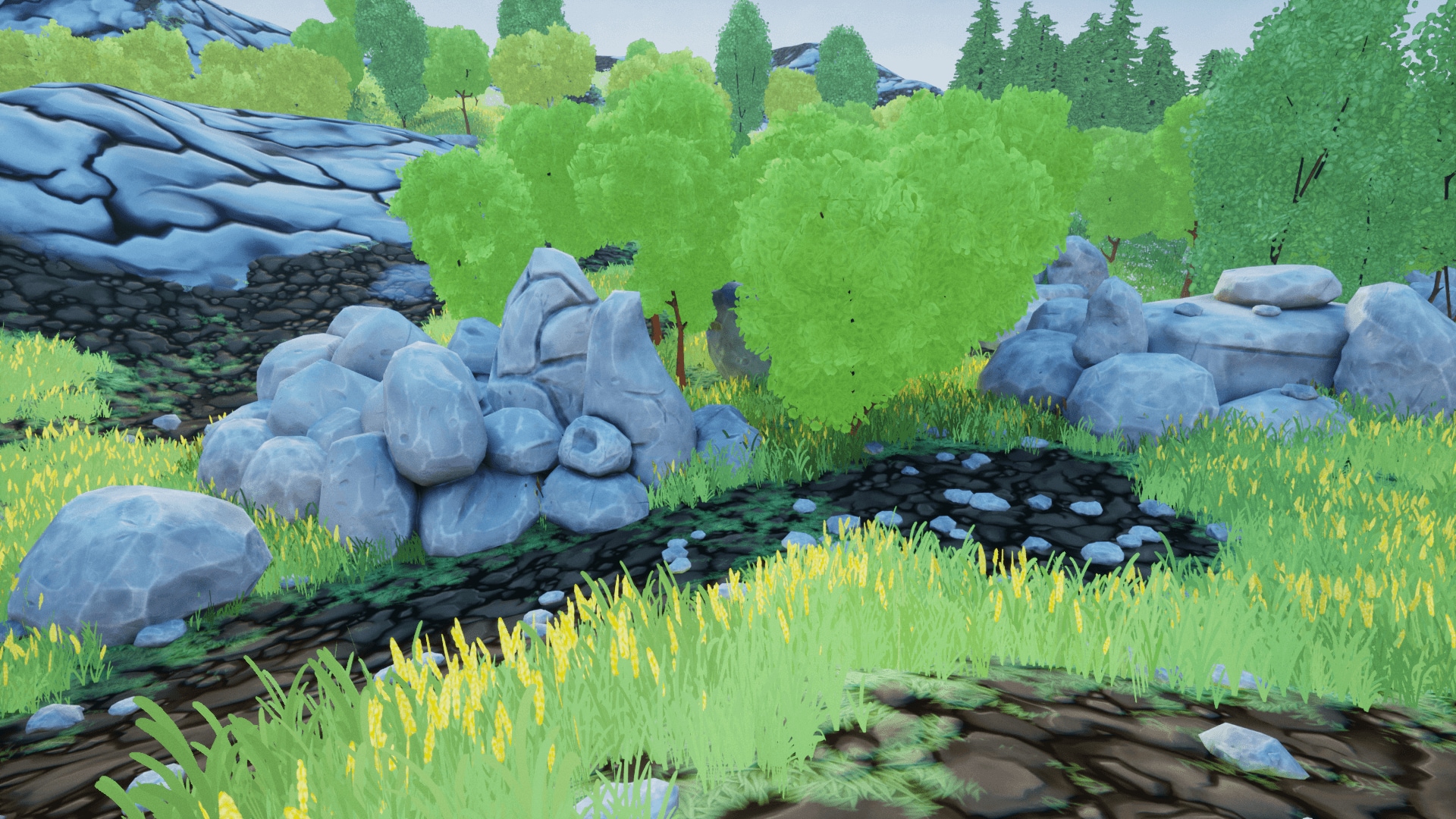 Stylized Nature Environment in Environments - UE Marketplace