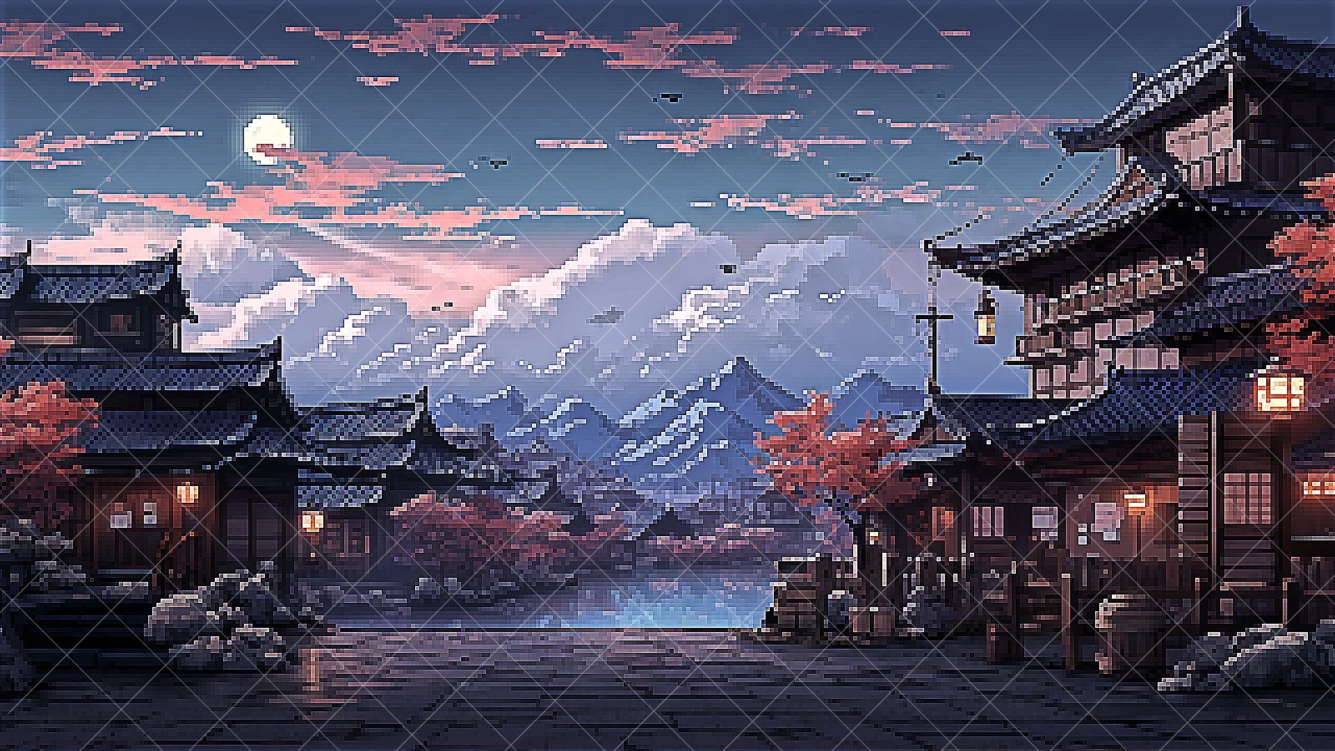 Background Pixel Town 1 In 2d Assets Ue Marketplace