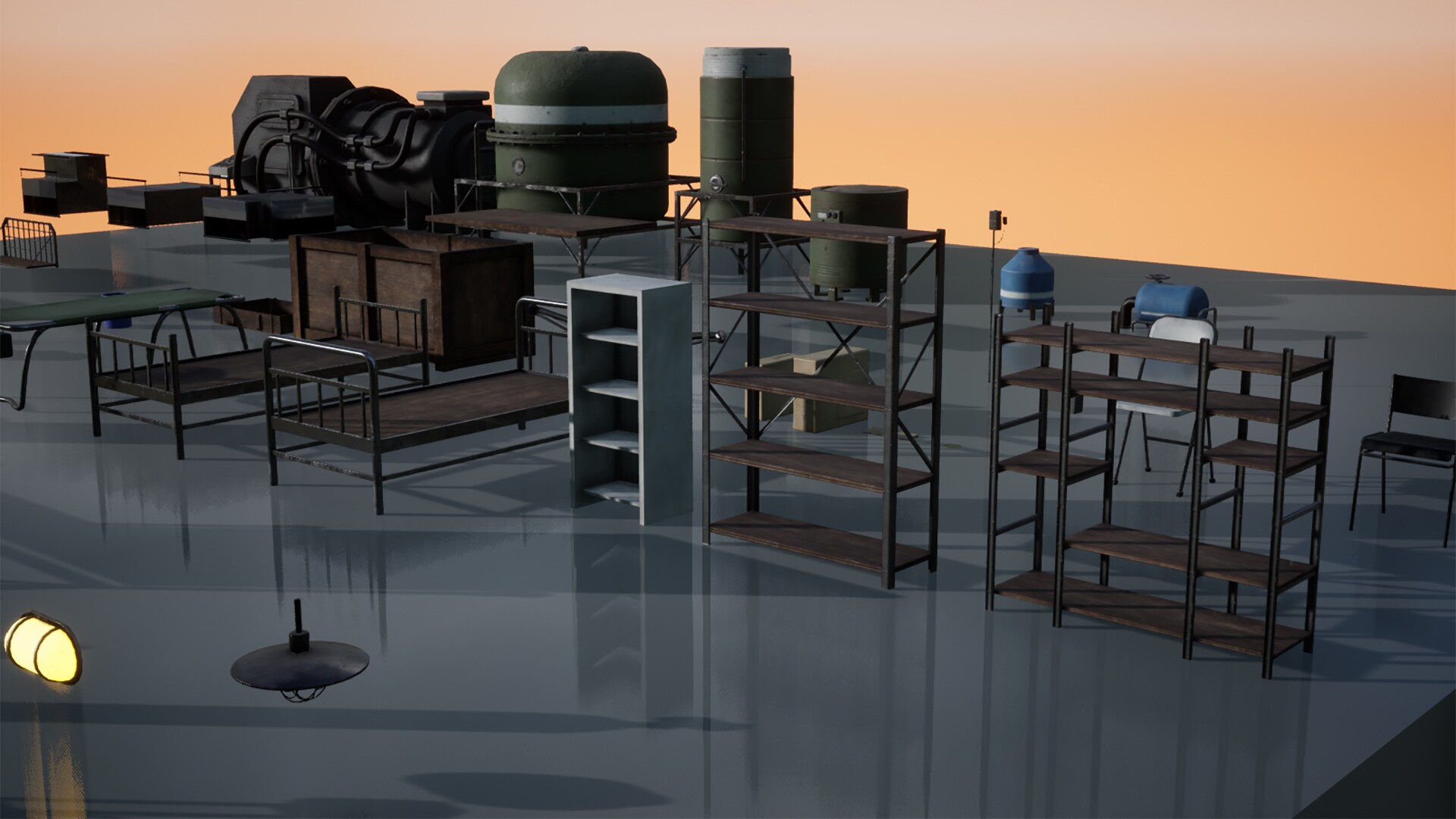 Modular Bunker in Environments - UE Marketplace