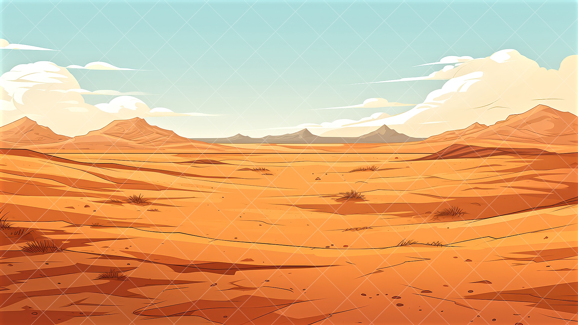 BACKGROUND - Cartoon Desert 1 in 2D Assets - UE Marketplace