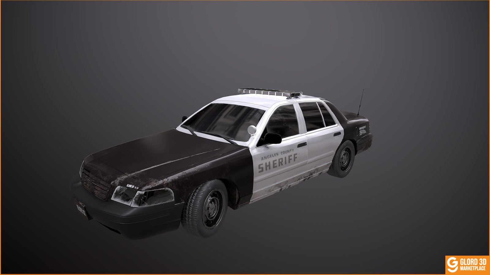 Driveable / Animated Police Car - USA in Blueprints - UE Marketplace