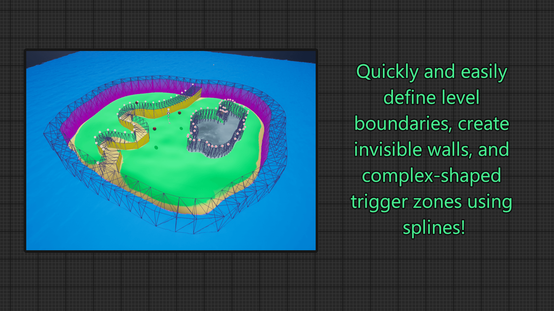 Spline Based Blocking and Trigger Volume
