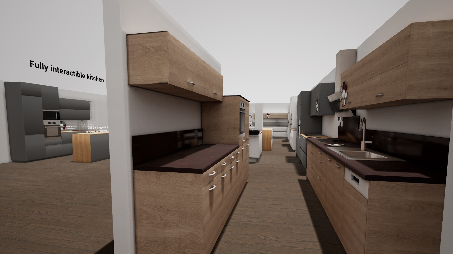 VR Kitchen Showroom in Architectural Visualization - UE Marketplace