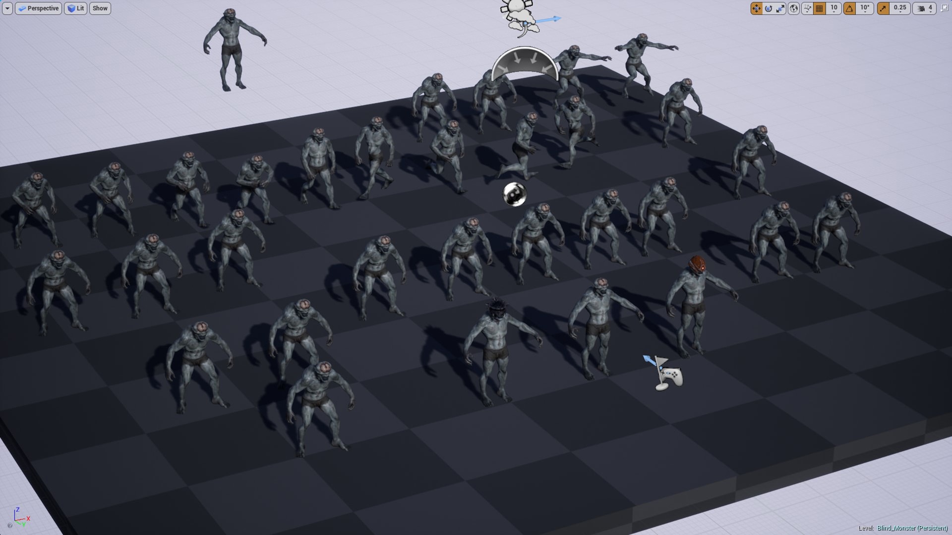 Blind_Monster in Characters - UE Marketplace