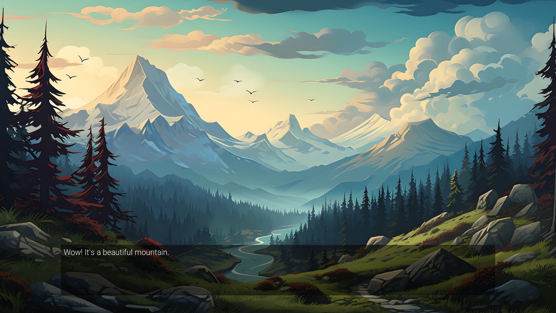 UNIVERSE ART - Stylized Mountain in 2D Assets - UE Marketplace