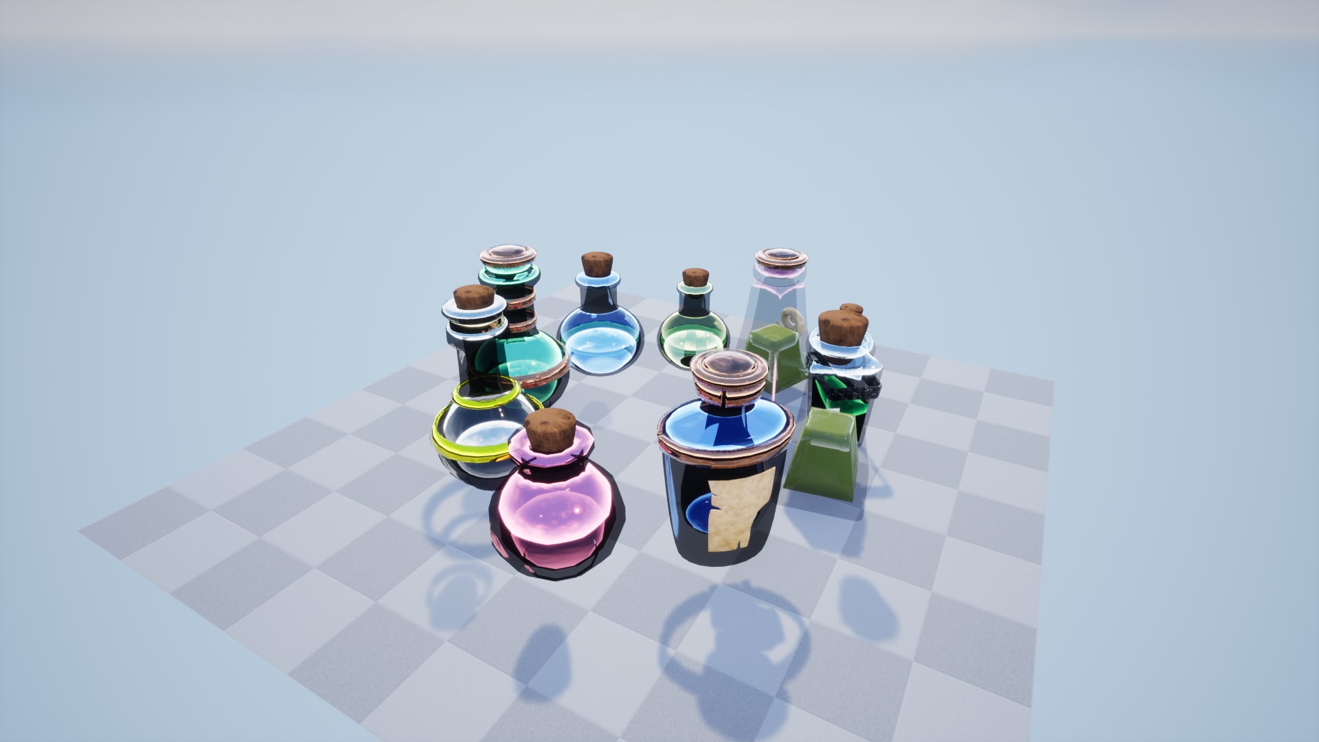 FLASKS in Props - UE Marketplace