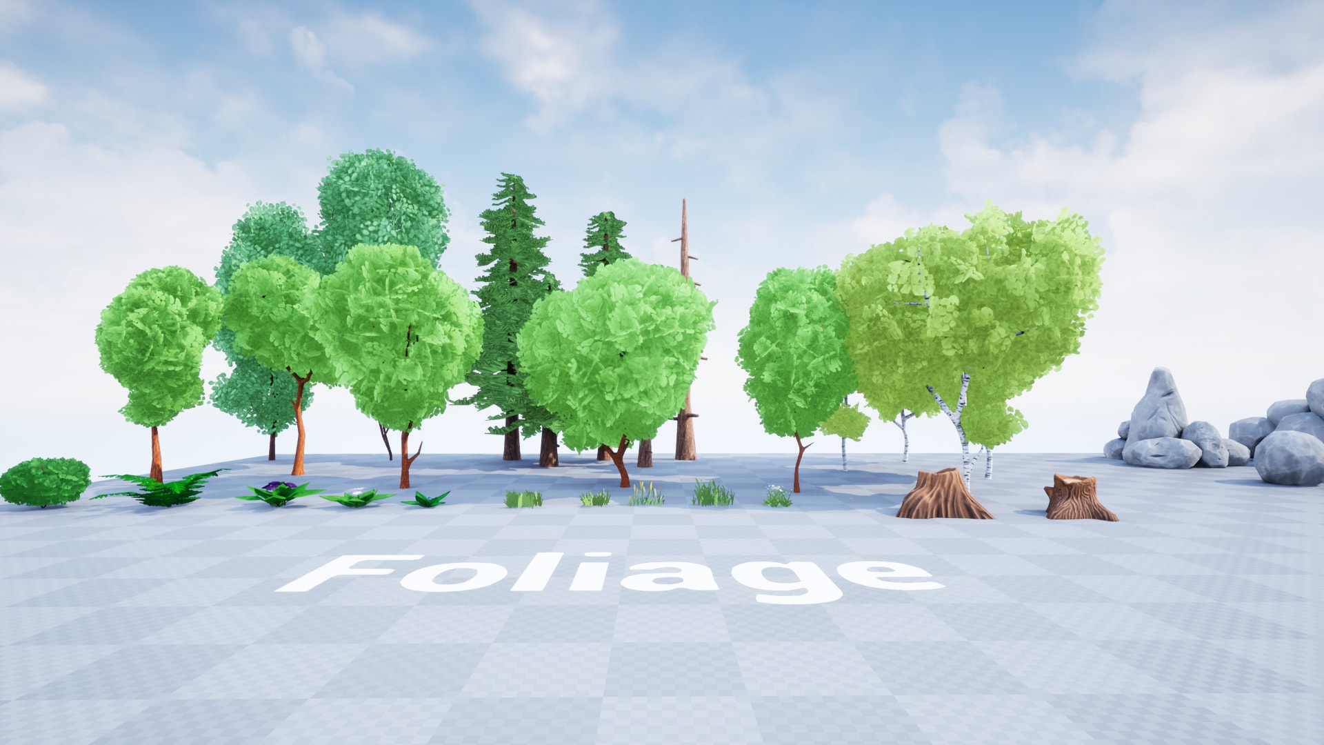 Stylized Nature Environment in Environments - UE Marketplace