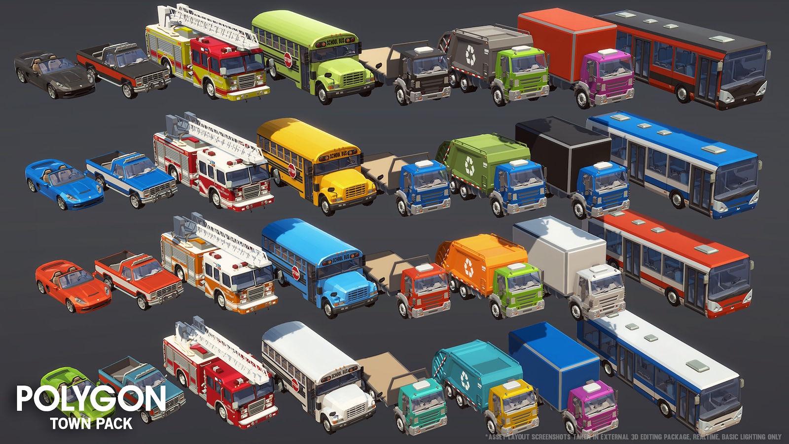 POLYGON - Town Pack in Environments - UE Marketplace