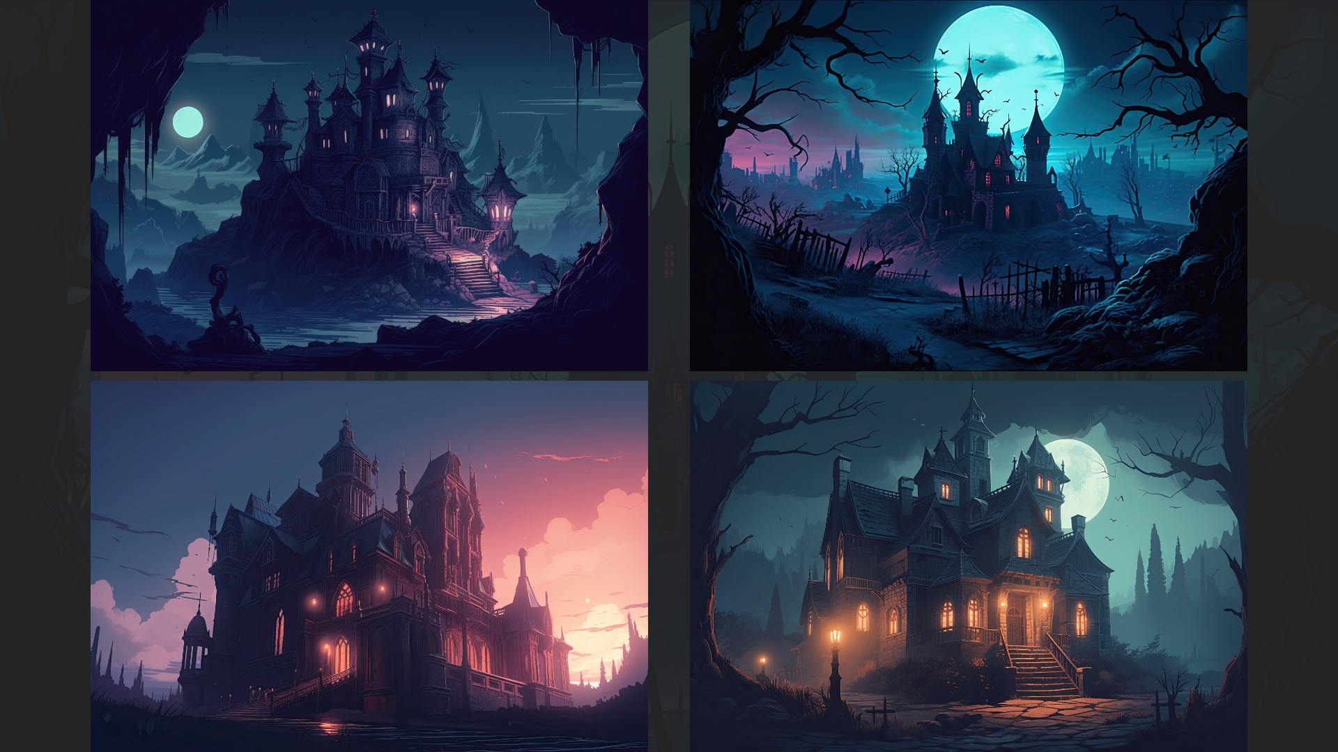 Horror Environment Concept Art